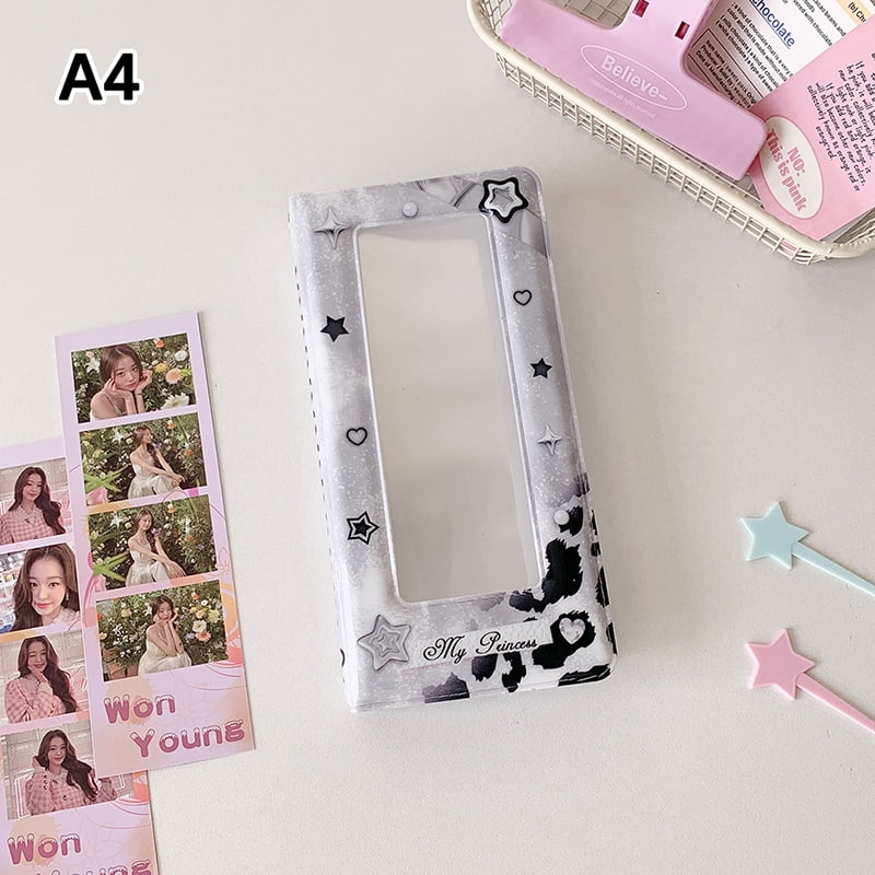 Star Photo Booth Frames - Photo Booth Album For 2x6 Inch Photo Strips ...