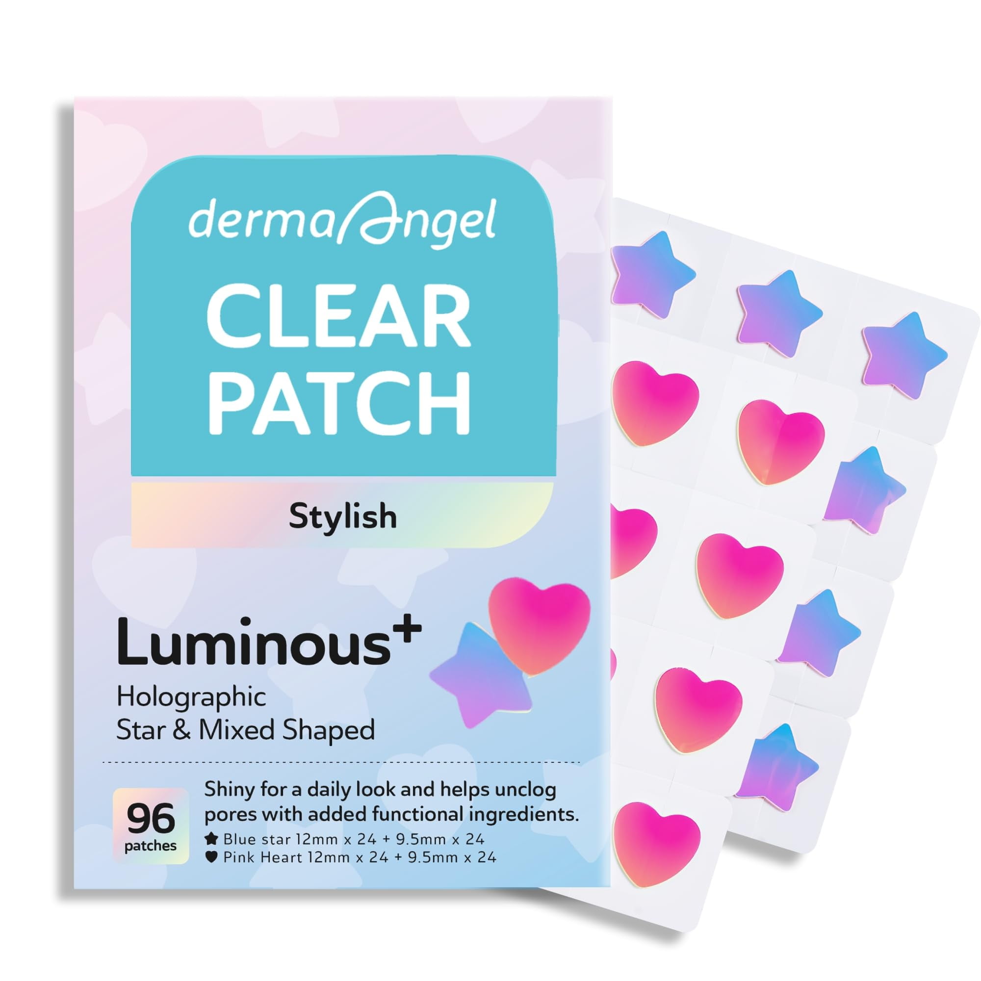 Star Pimple Patches for Face, Cute Acne Patches with Salicylic Acid ...