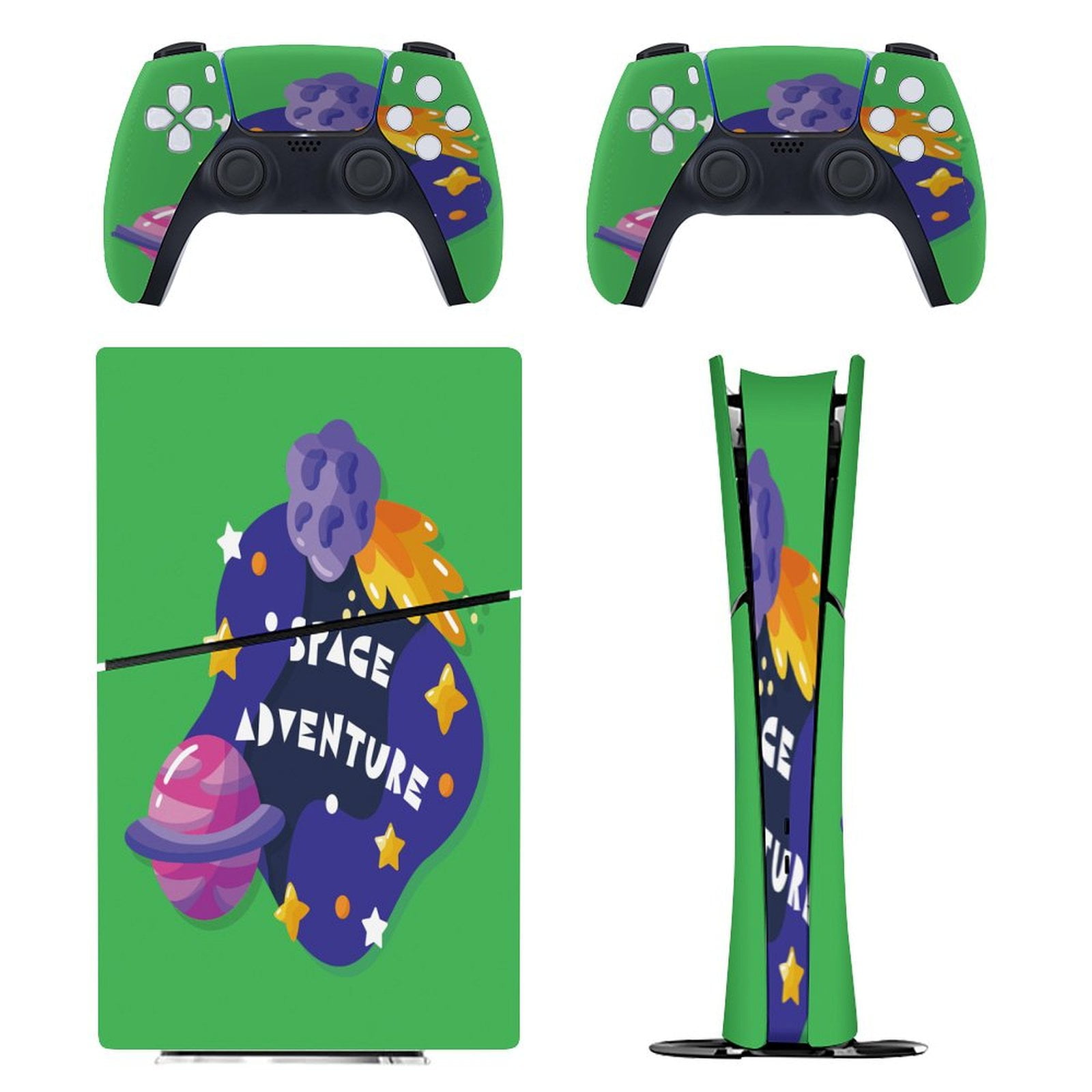 Star Planet T-shirt Cartoon PS5/PS5 Slim Digital Disc Skin Sticker For ...