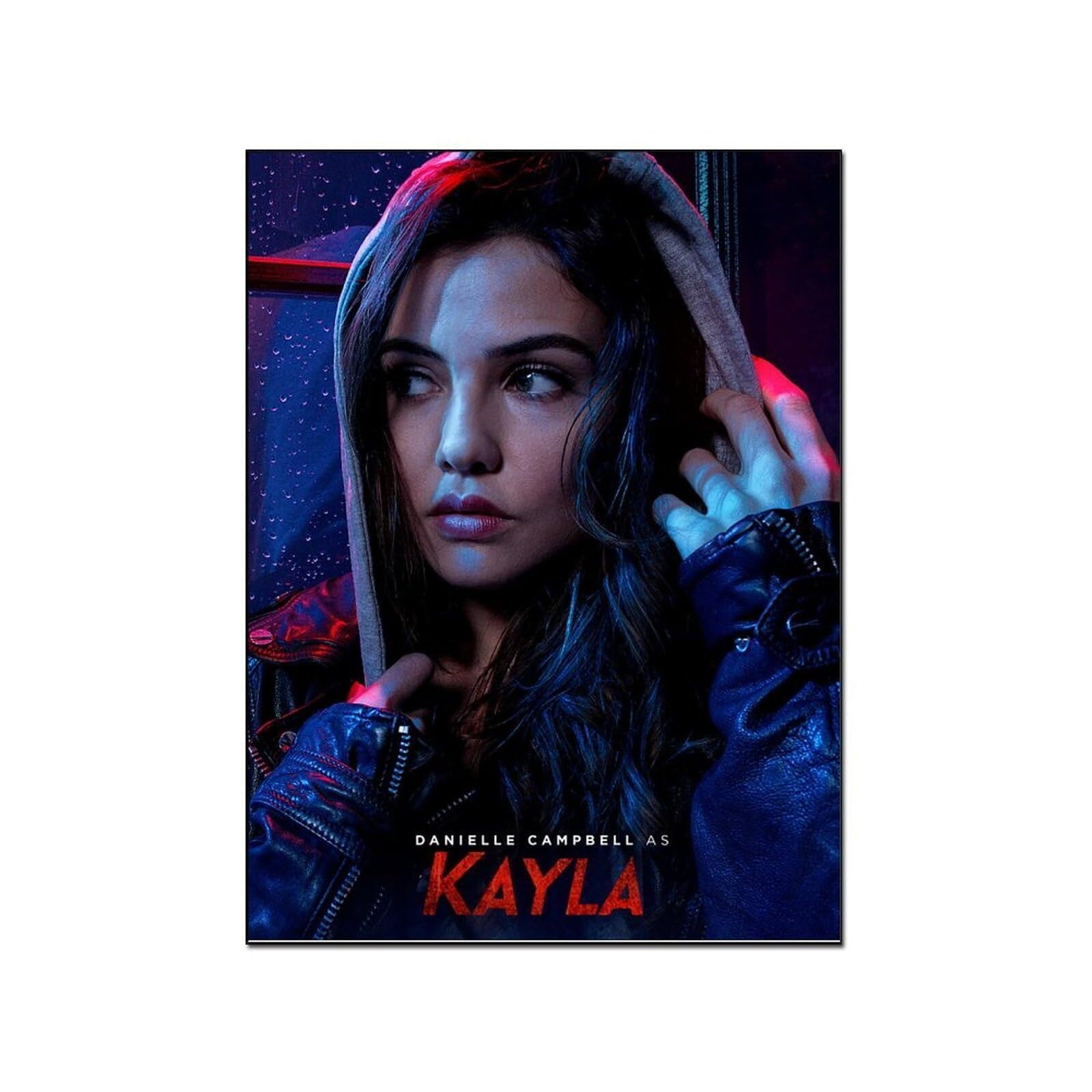 Star Poster Danielle Campbell American Actress Modern Canvas Wall Art ...