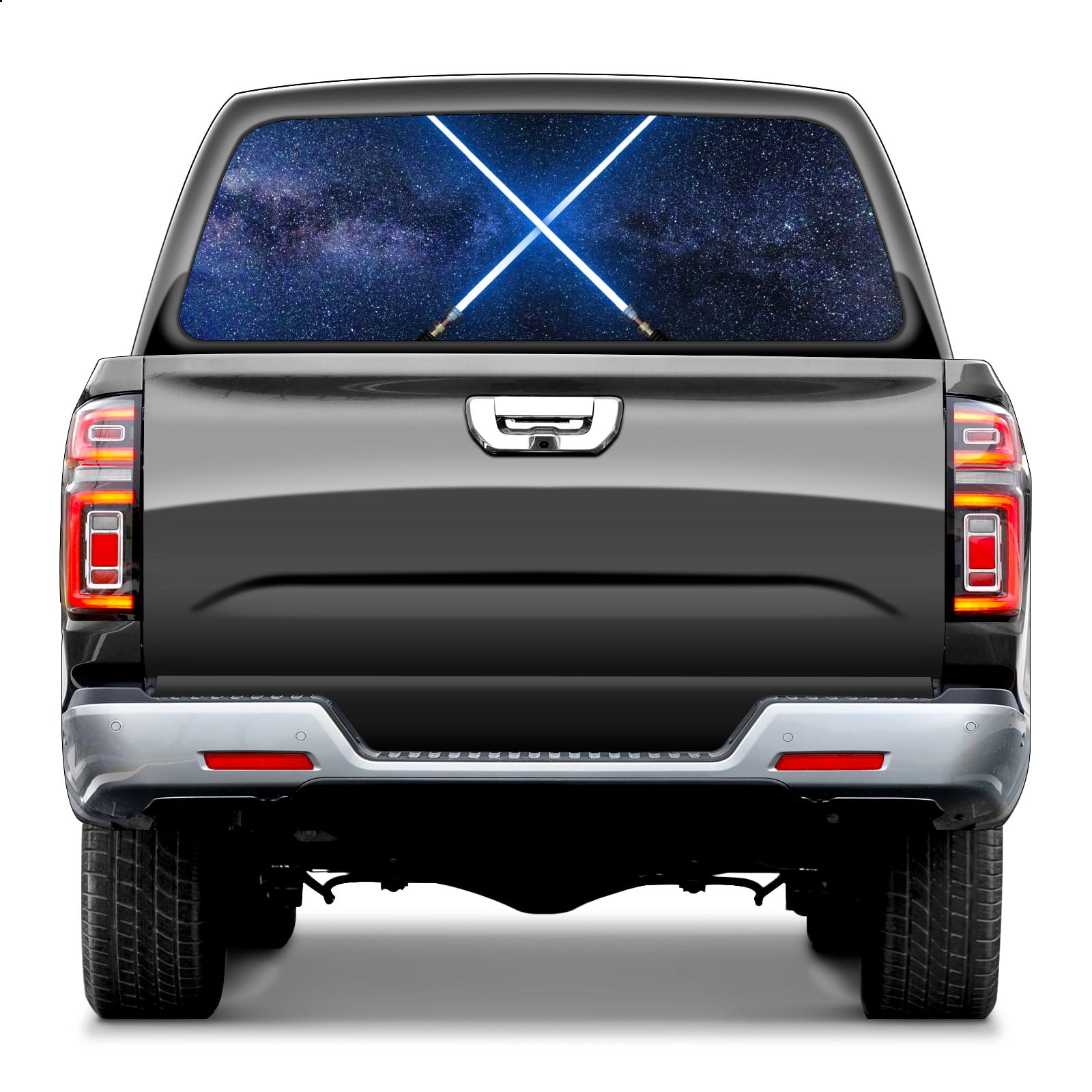 Star Power Rear Window Decals for Trucks- Pickup Car Window Stickers ...
