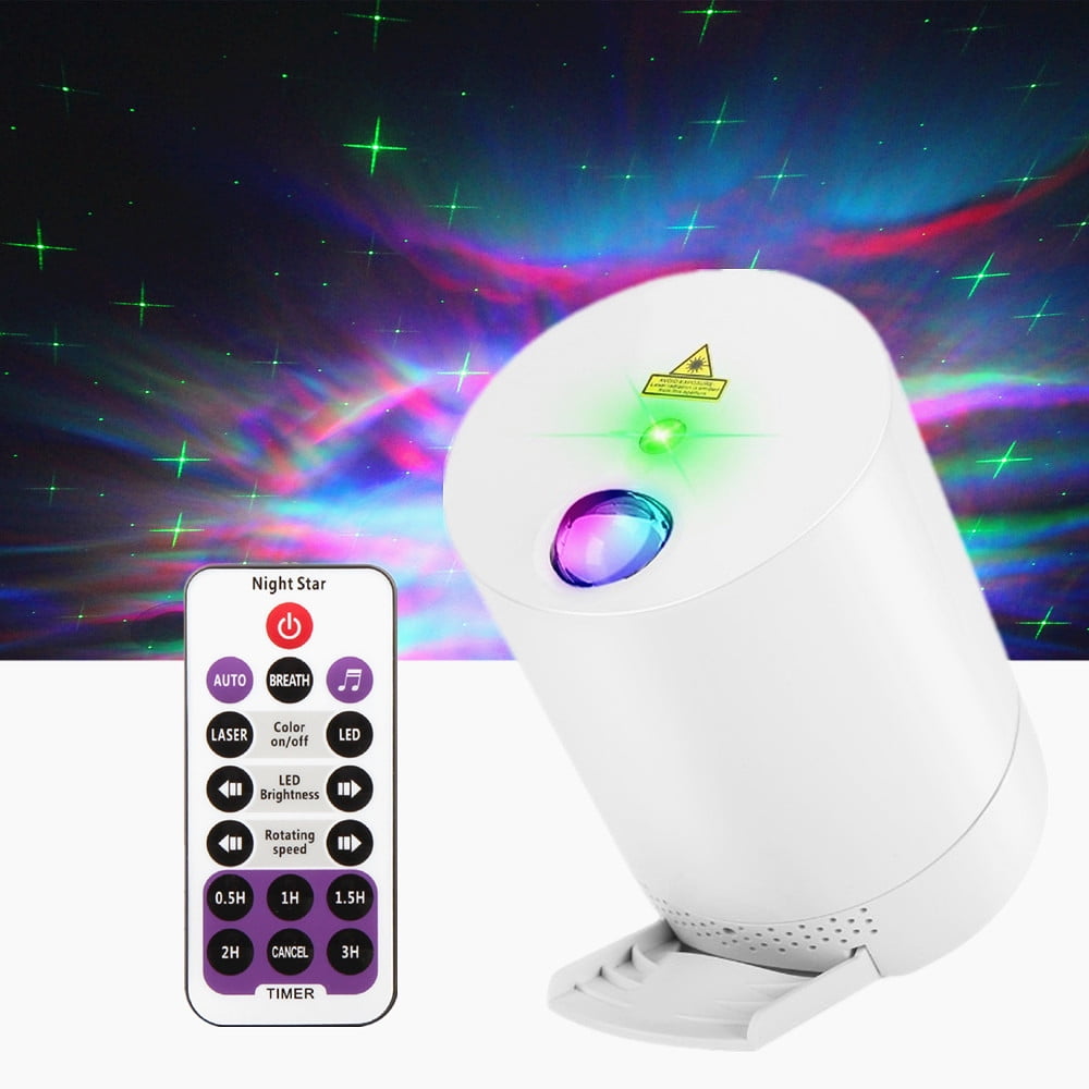 Star Projector, 1pc Sea wave galaxy light with remote control, nebula ...