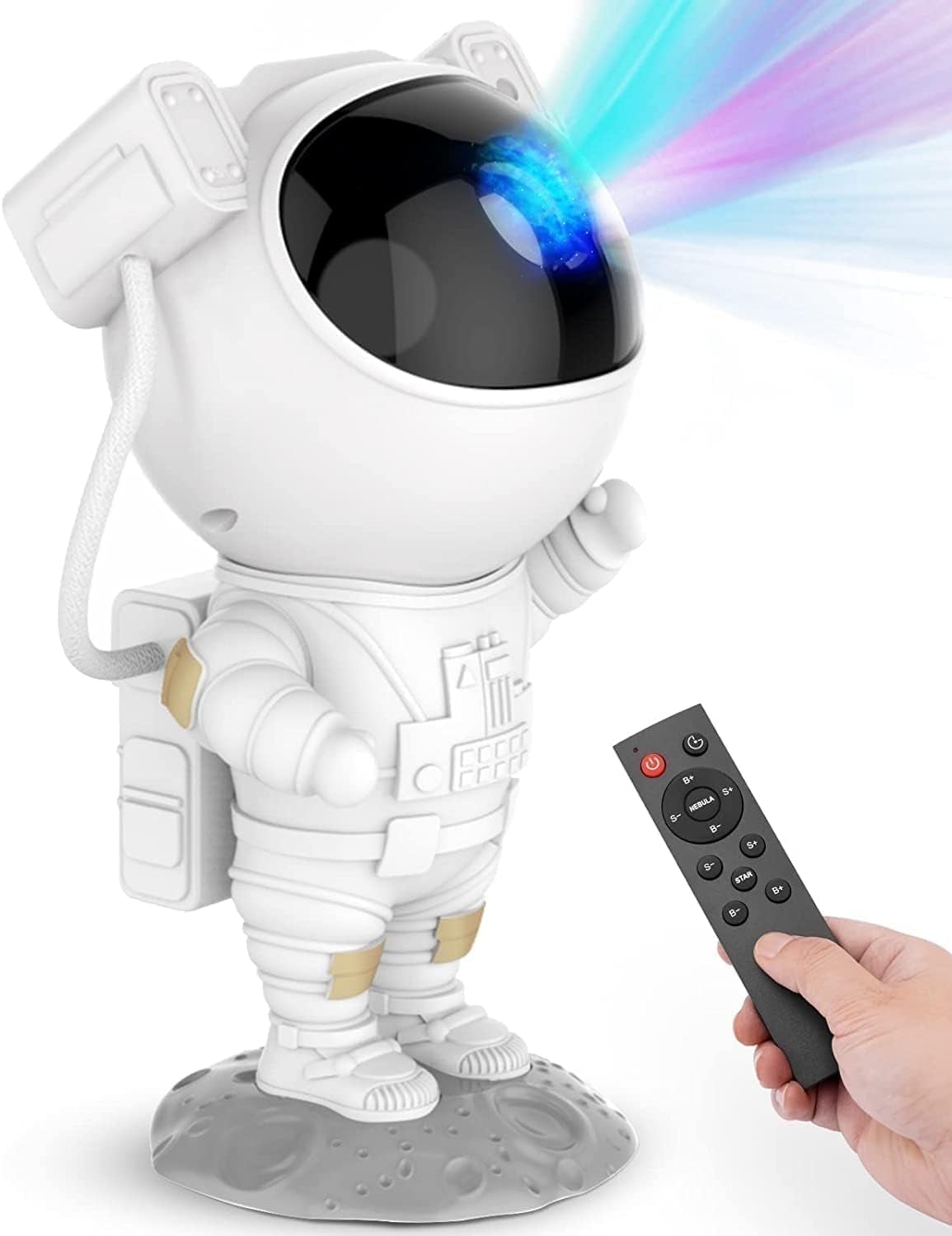 Star Projector Galaxy Night Light - Astronaut Space Projector, Starry ...