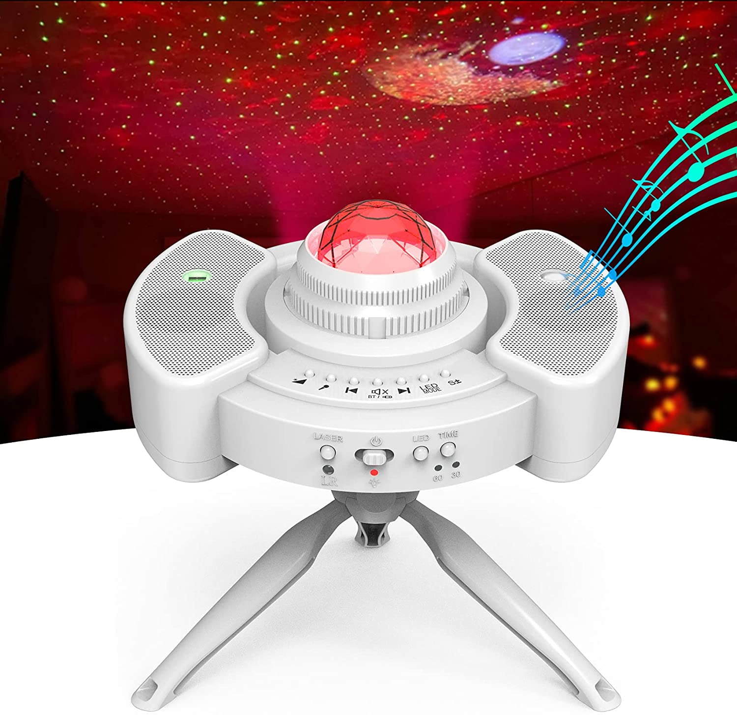 Star Projector Night Light, Galaxy Projector Lights for Bedroom Ceiling ...
