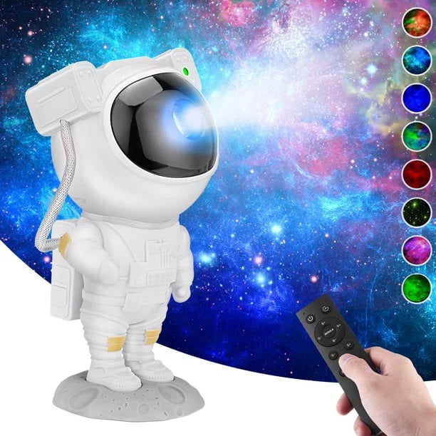 Star Projector Night Lights, Tiktok Astronaut Galaxy Nebula Ceiling Led Light Projector with ...