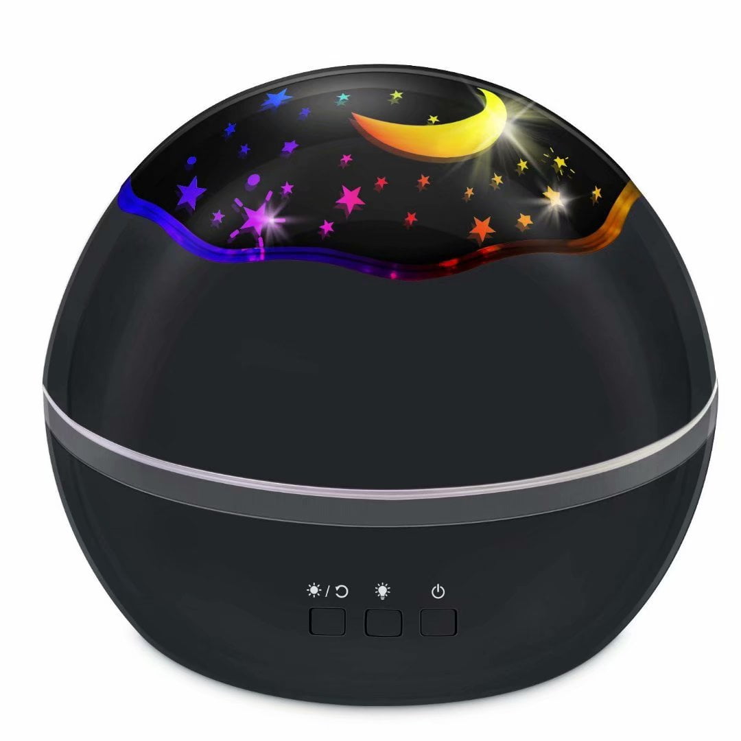 Star Projector Night Lights for Kids, Novelty Moon Star/Sea Animal 2-in ...