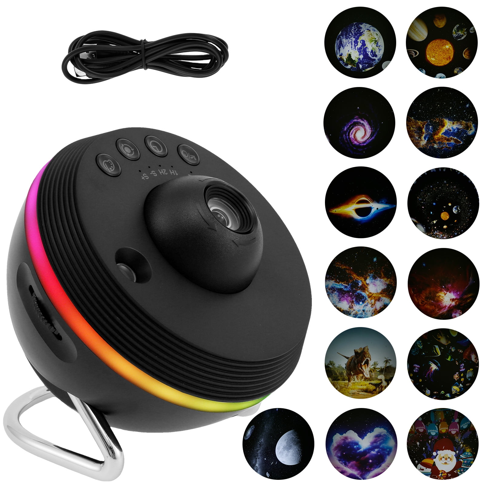 Star Projector with Timer 4K HD Projection Galaxy Projector Adjustable ...