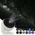 Star Projector with 4K Replaceable 12 Galaxy Discs, HD Image Large ...