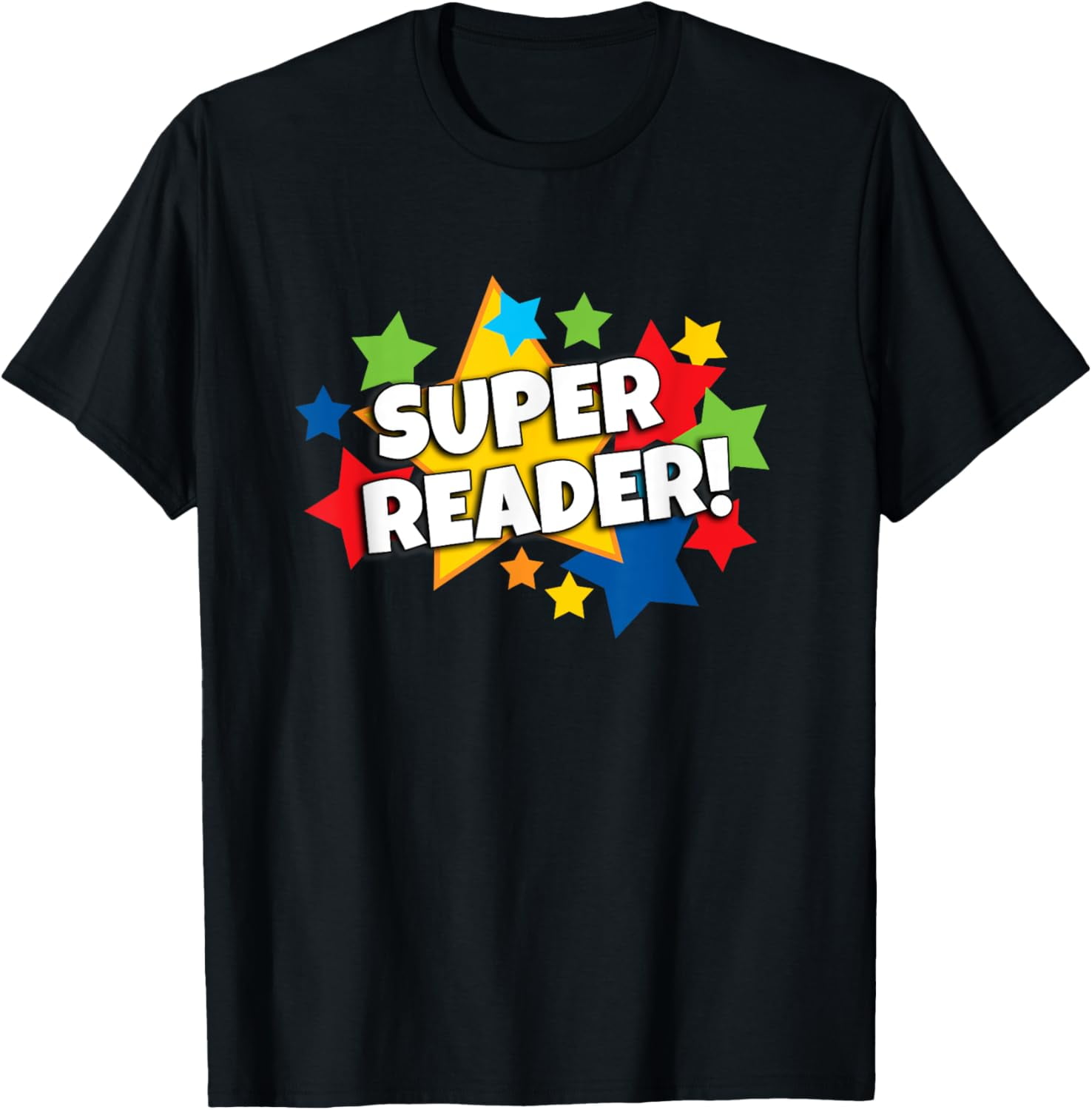 Star Reader Super Reader T Shirt Kids Reading Award T-Shirt - Walmart.com