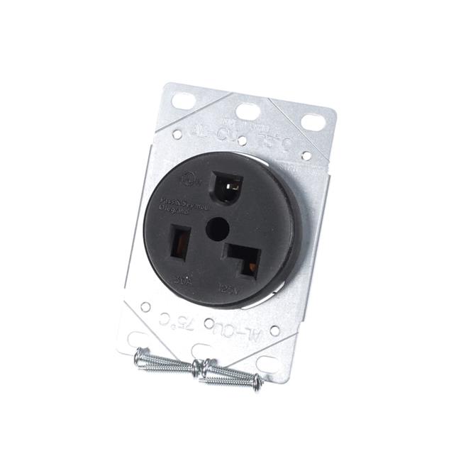 Star 2E-Y8802 Receptacle with Mounting Plate & Screws - Walmart.com