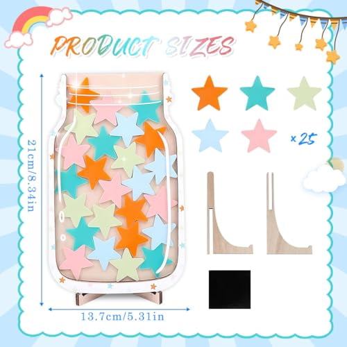 Star Reward Jar Magnetic Star Jar Reward System Personalized Reward ...
