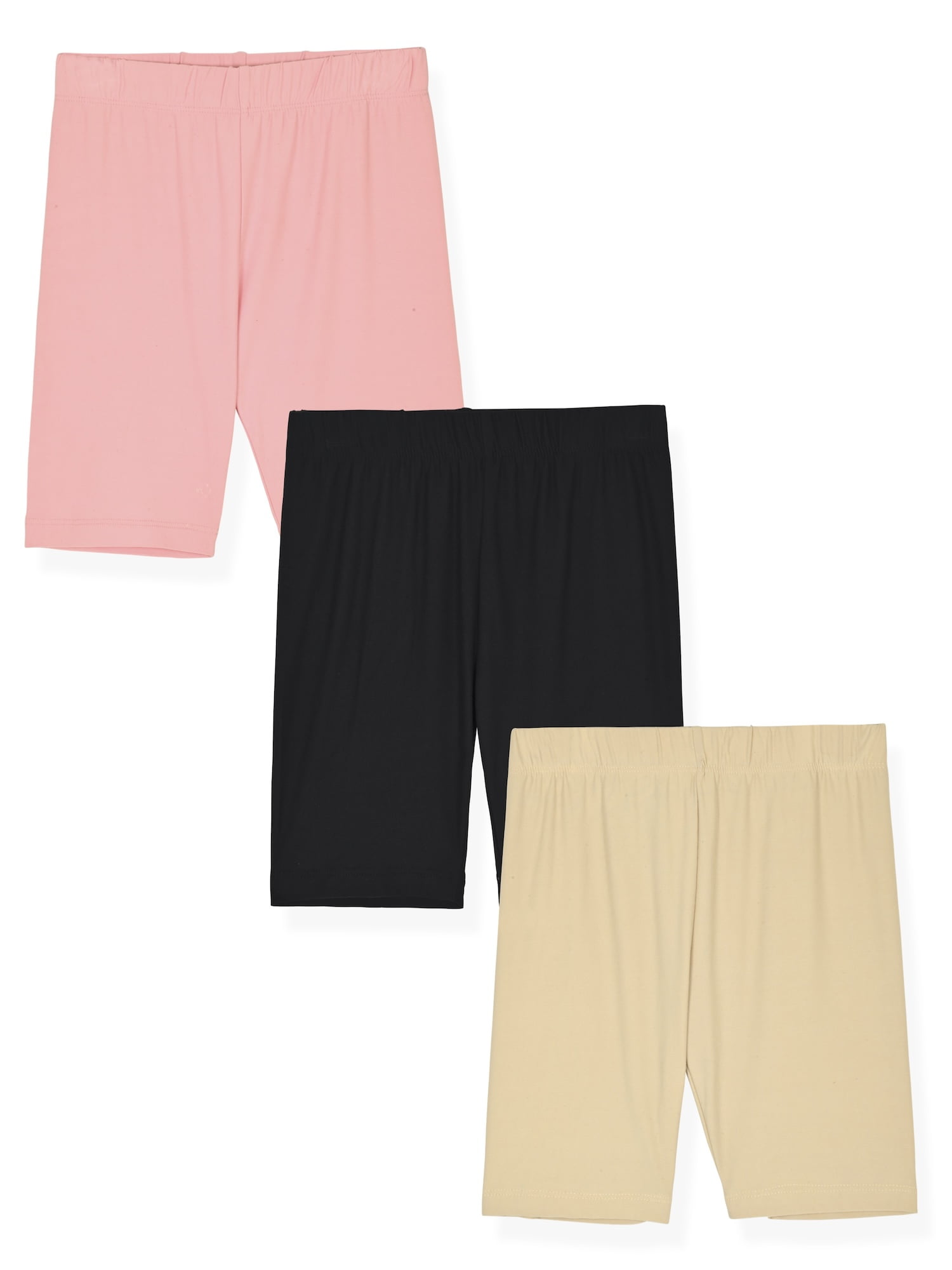 Star Ride Girls 3 Pack Bike Short, Sizes 4-16 - Walmart.com