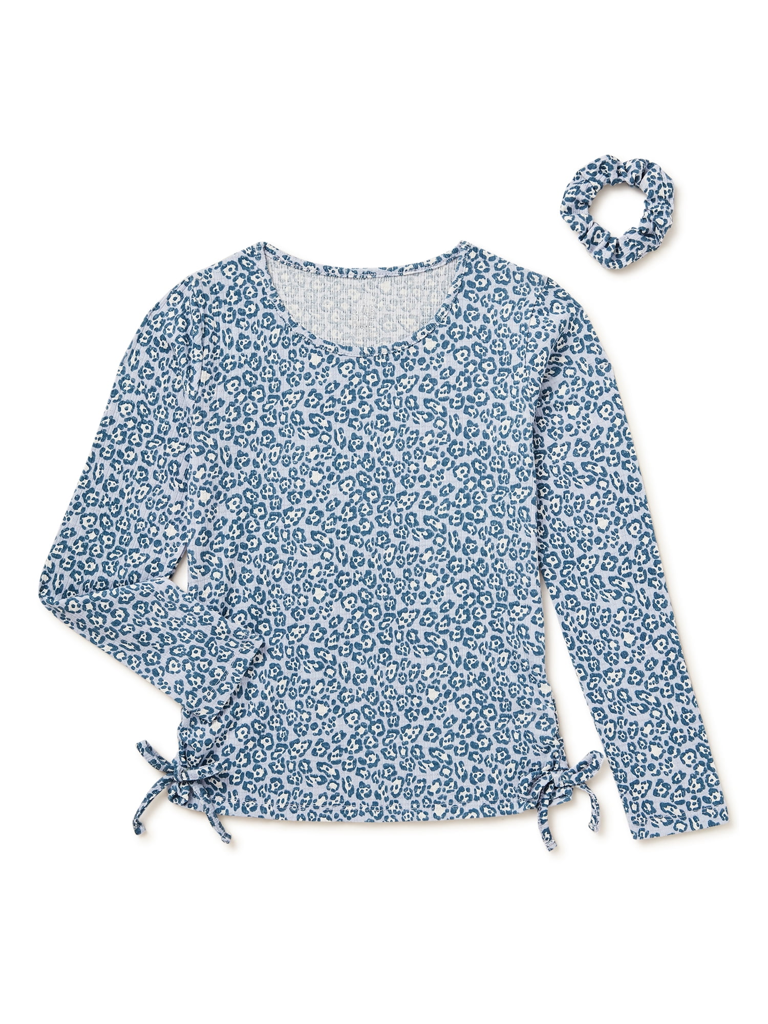 Star Ride Girls Cinch Top with Hair Scrunchie, Sizes 4-16 - Walmart.com