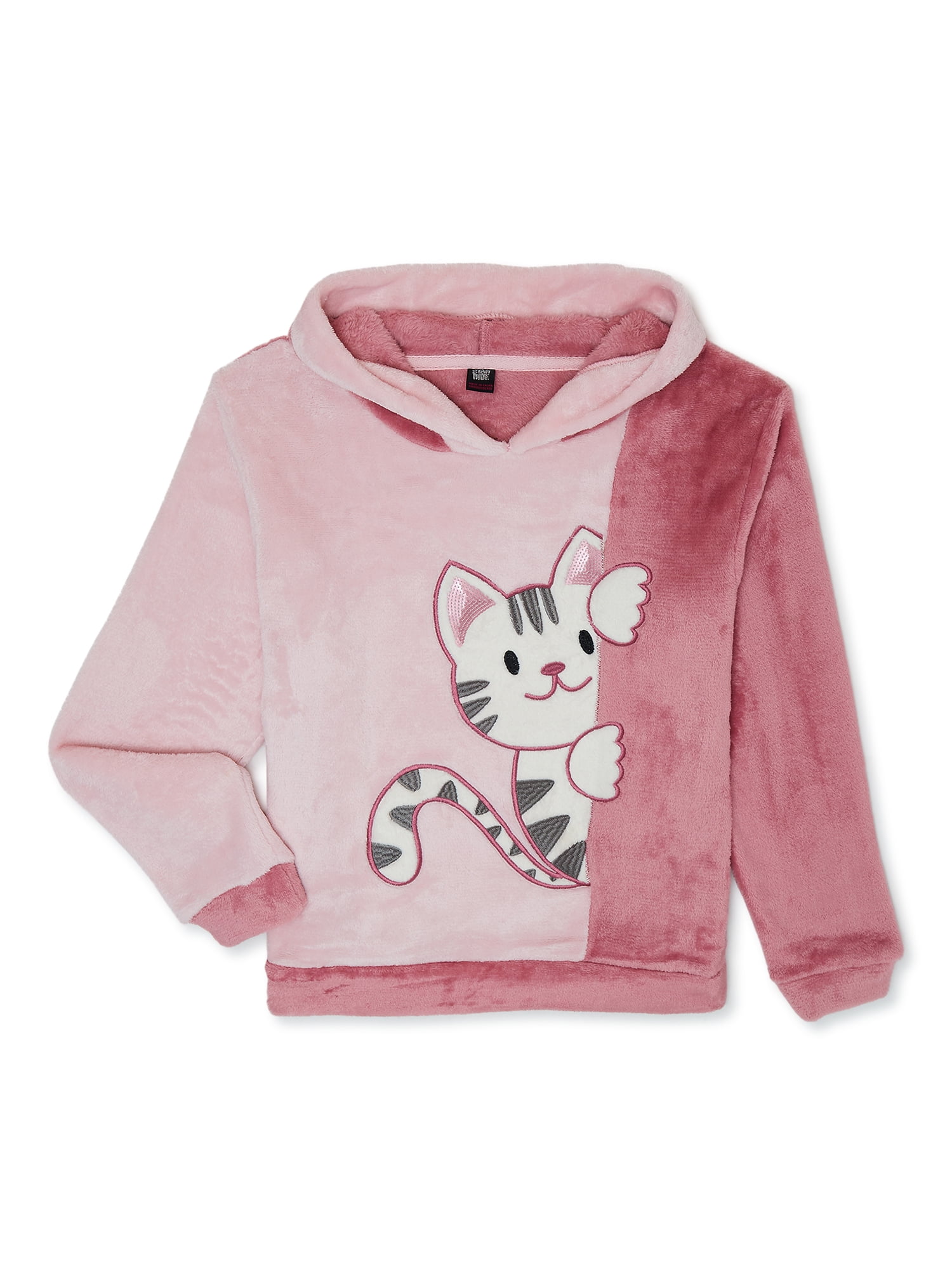 Star Ride Girls Critter Cozy Top, Sizes 4-16 - Walmart.com