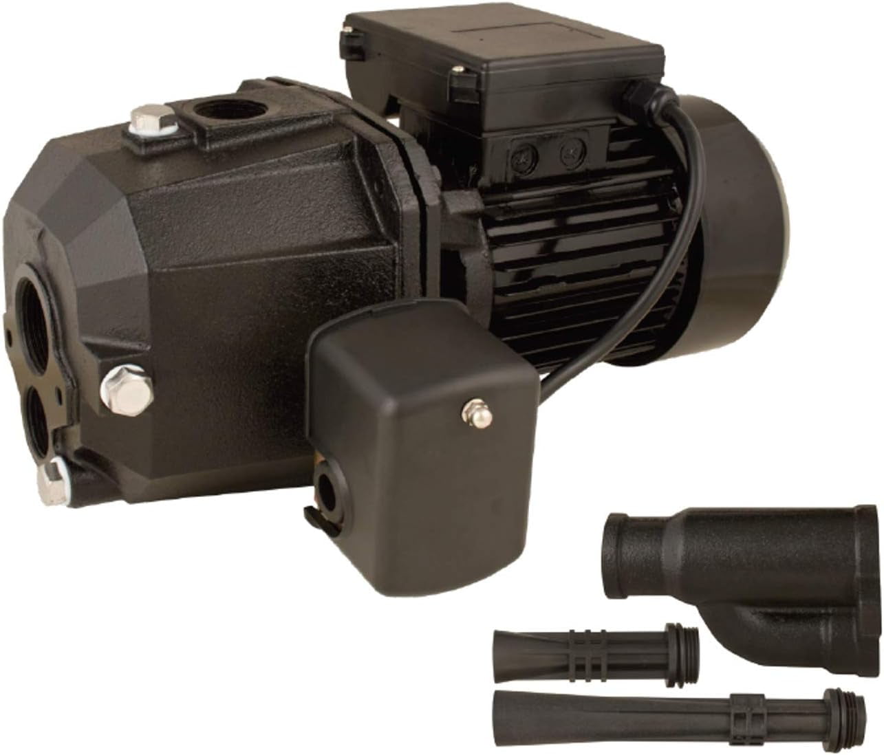 Star SJ07 3/4 HP Cast Iron Convertible Jet Well Pump for Shallow or ...