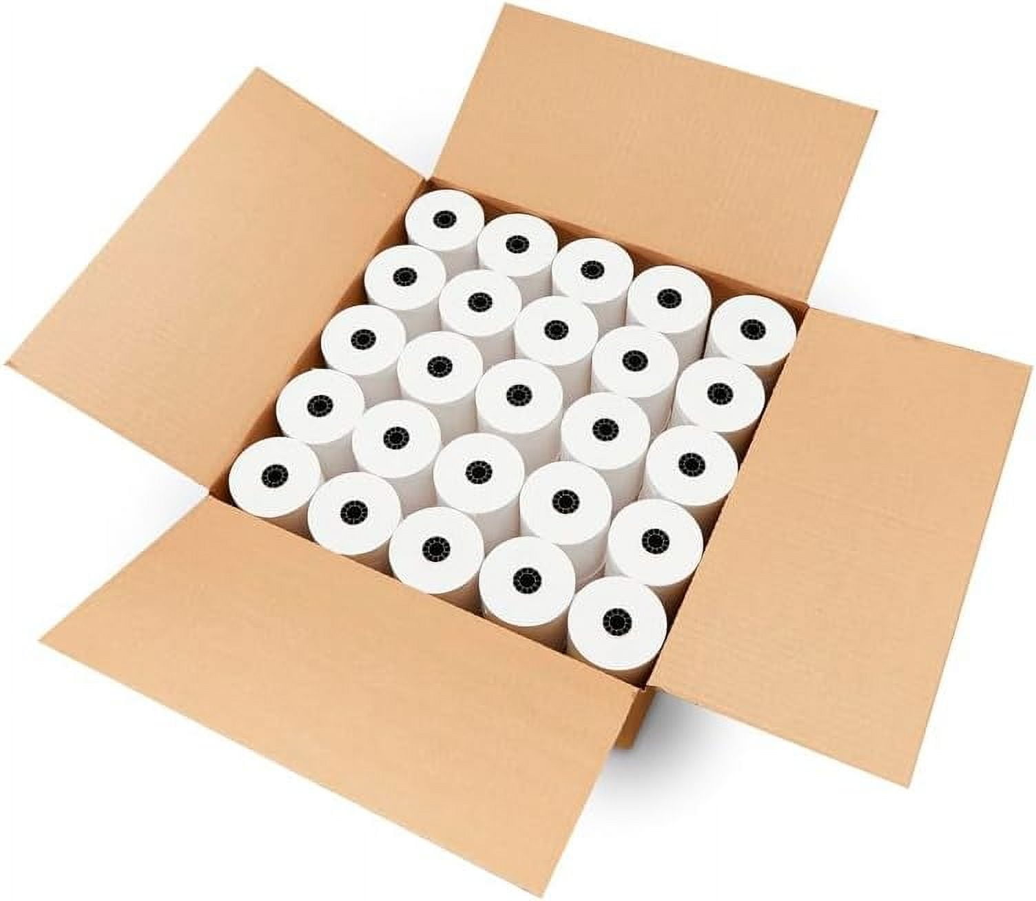 Star SP700 Kitchen Printer Paper (50 Rolls) 3" x 165' 1 Ply Bond (Non ...