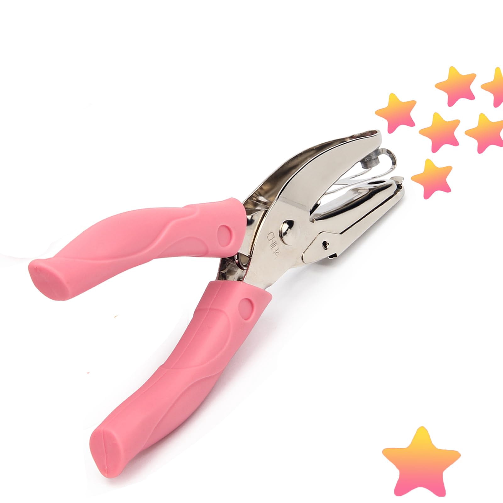 Star-Shape Handheld Hole Paper BCF26 Punch, Pletpet Heart Hole Punch ...