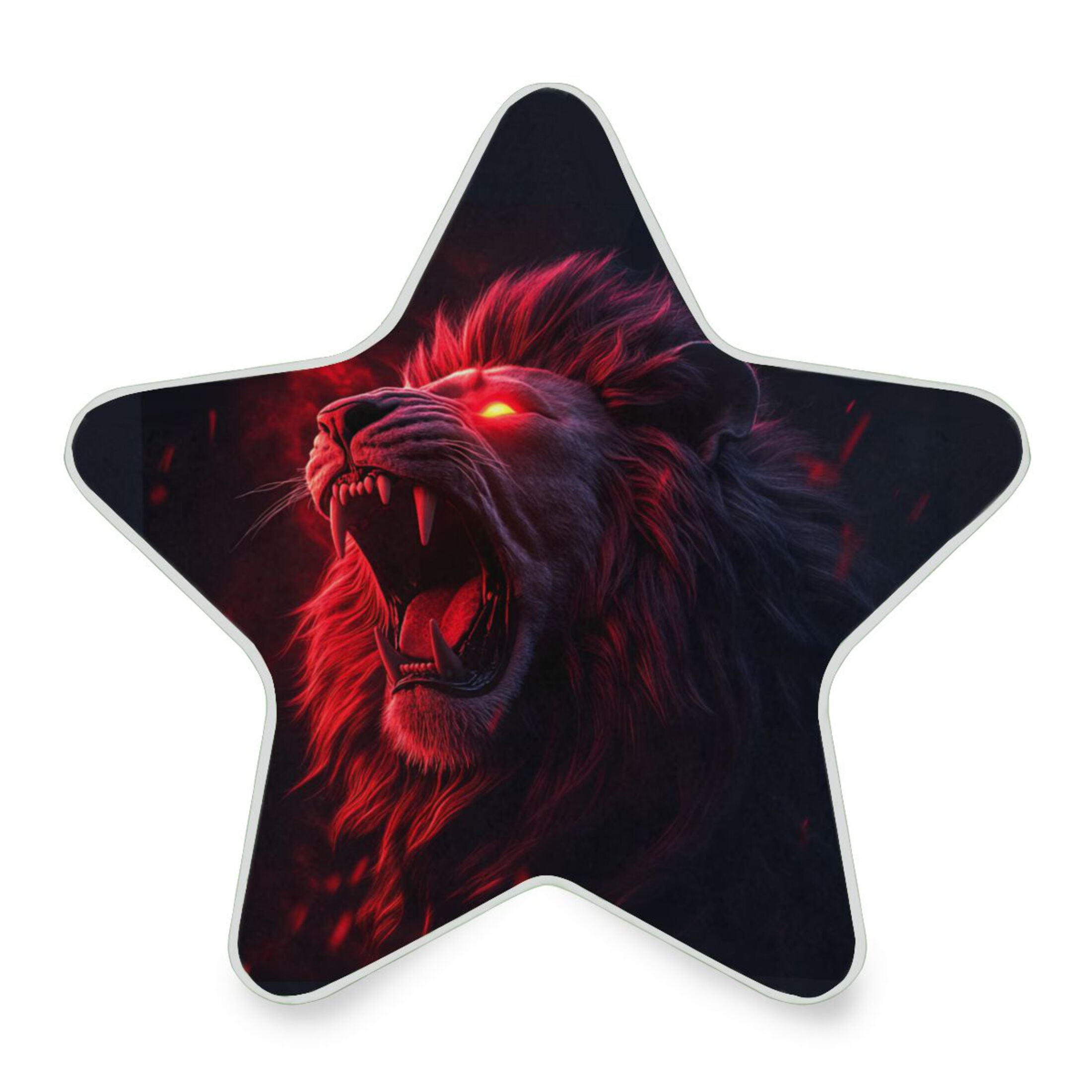 Star Shape LED Night Light Bedrooms Lighting Sensor Light Bedside Wall ...