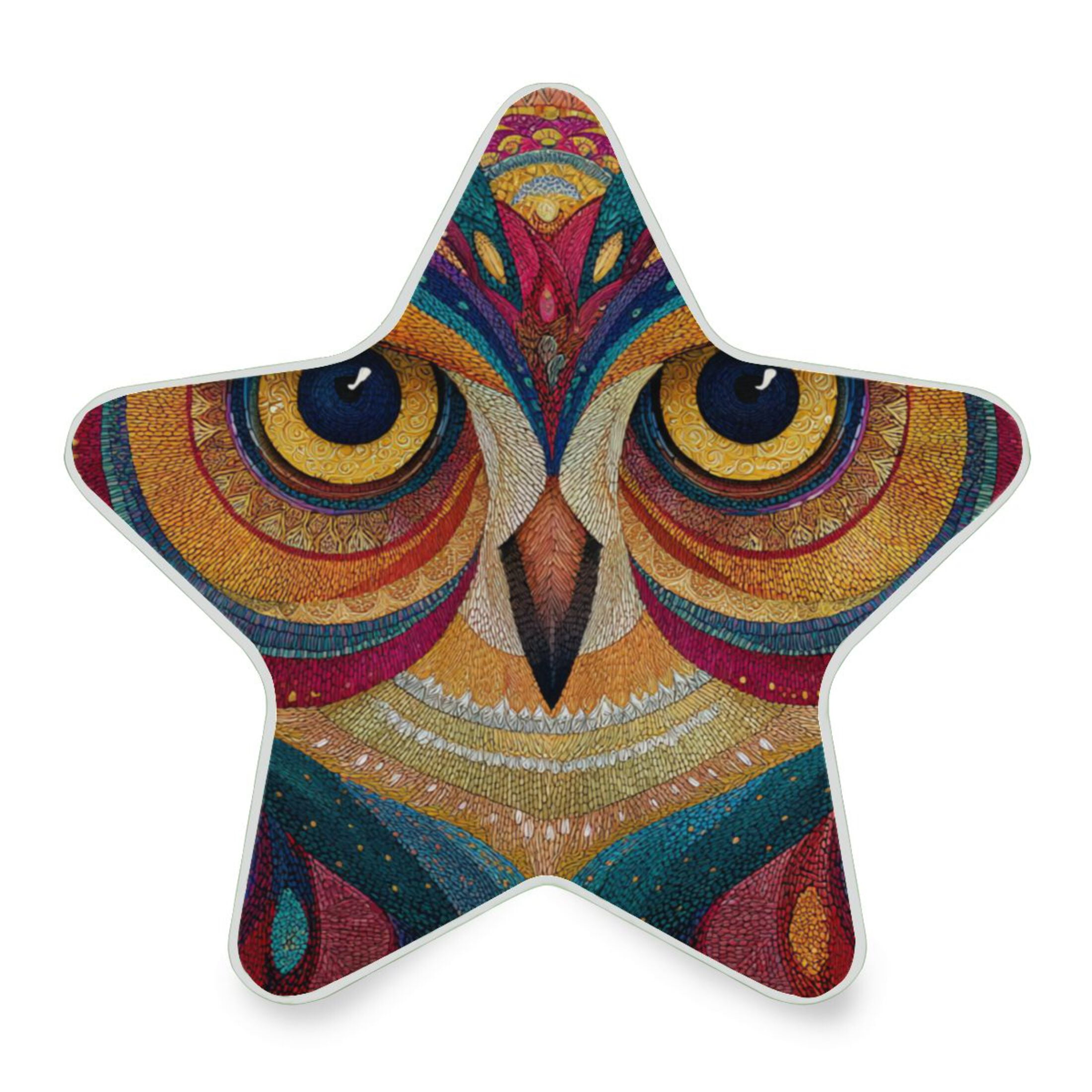 Star Shape LED Night Light Bedrooms Lighting Sensor Light Bedside Wall ...