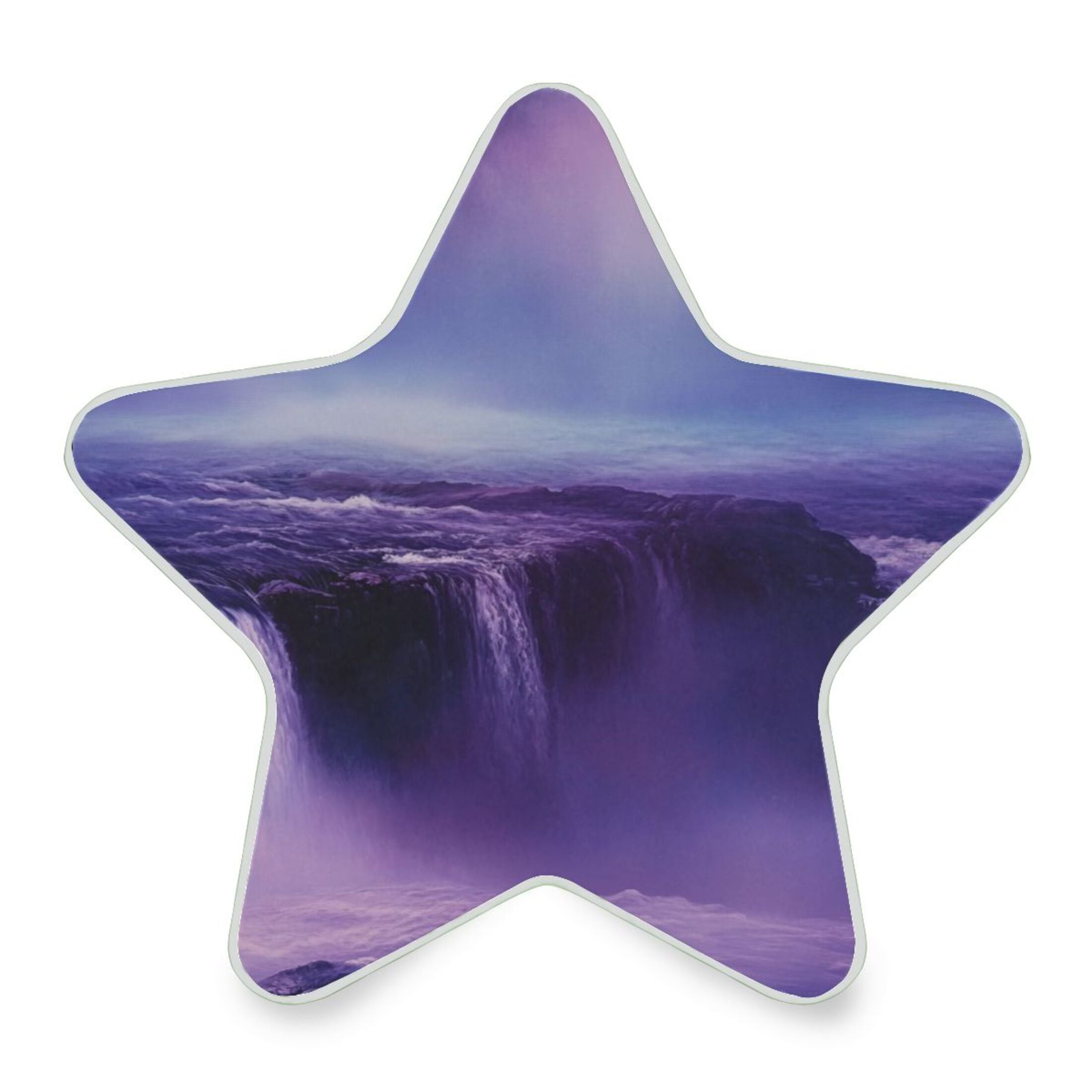 Star Shape LED Night Light Bedrooms Lighting Sensor Light Bedside Wall ...