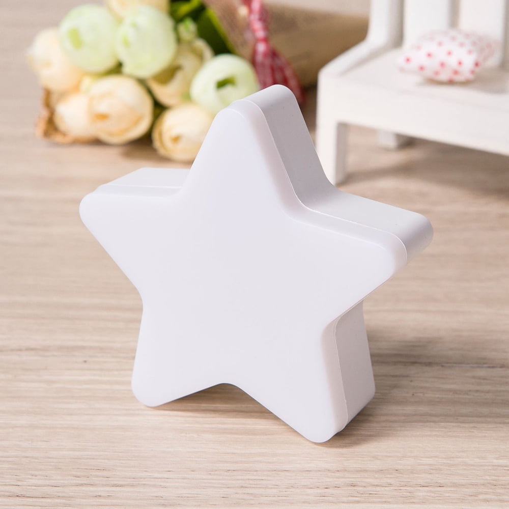 Star Shape LED Night Light, Bedrooms Lighting Sensor Light, Lamp with ...