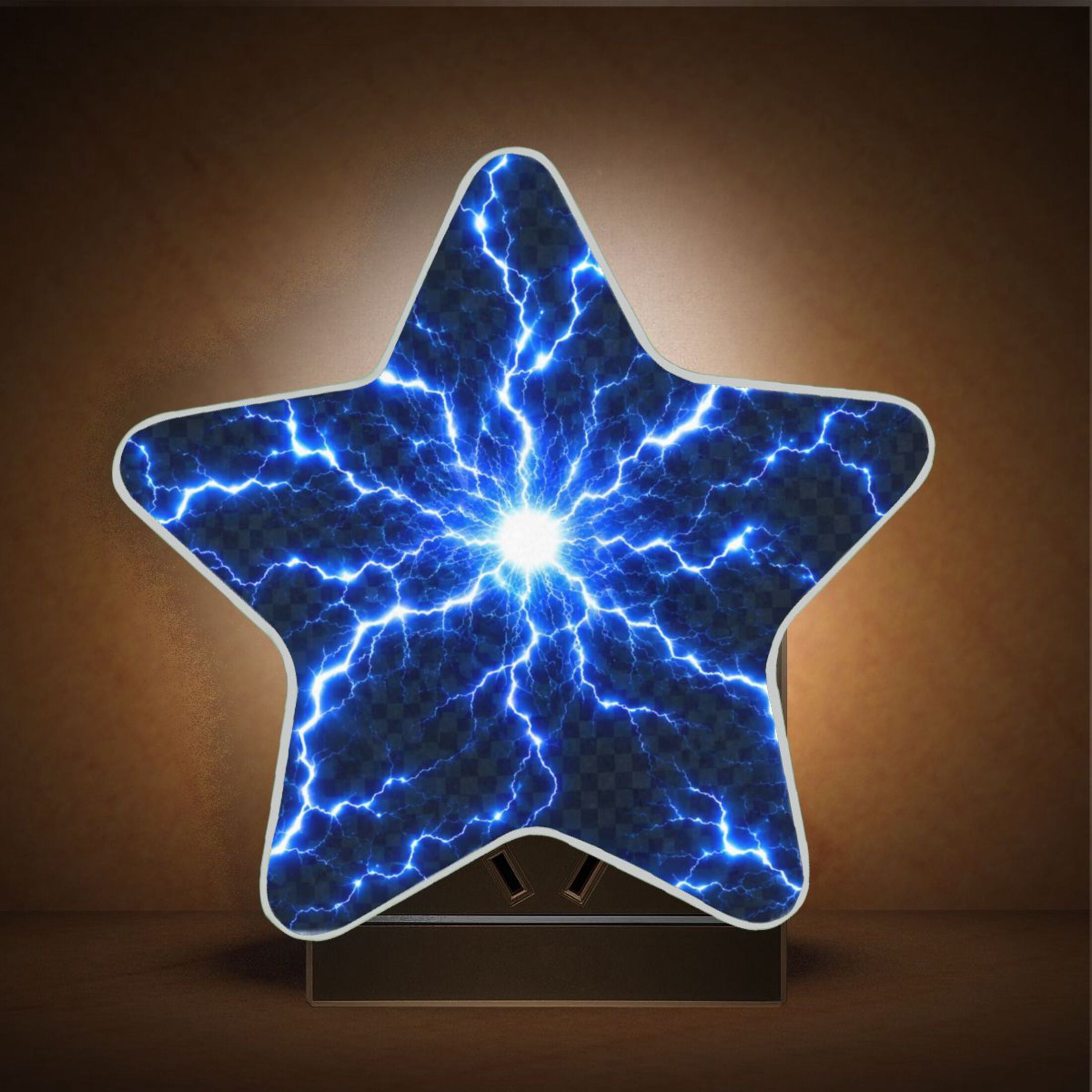 Star Shape LED Night Light with Auto Sensor Plug in Nightlights for ...