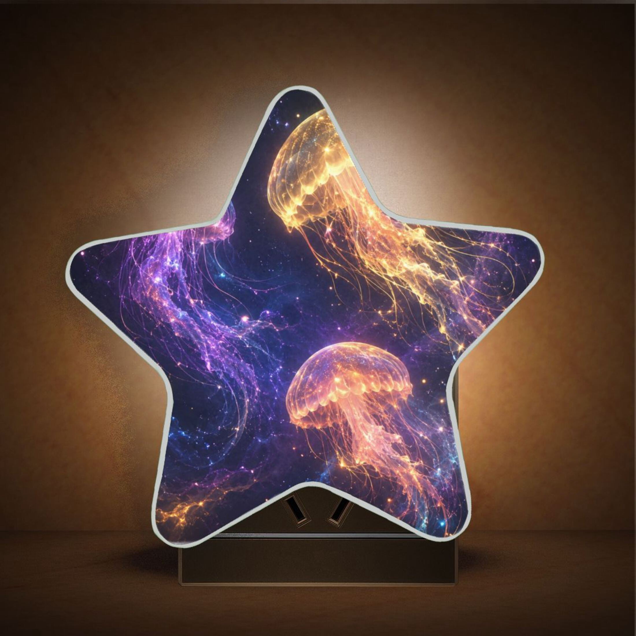 Star Shape LED Night Light with Auto Sensor Plug in Nightlights for ...