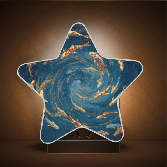 Star Shape LED Night Light with Auto Sensor Plug in Nightlights for ...
