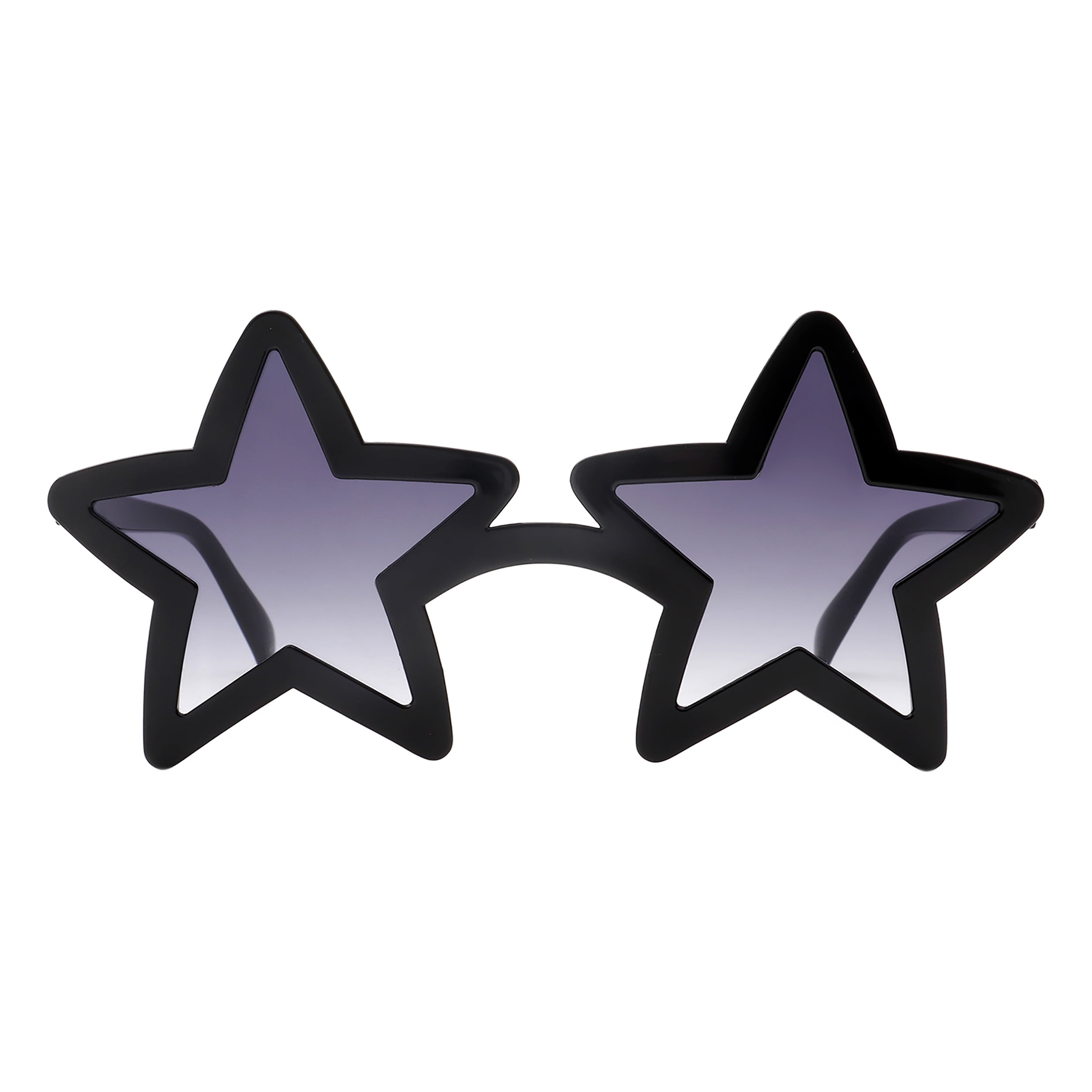 Star Shape Sunglasses Glittery Fun Festive Cute Party Shades UV 400 ...