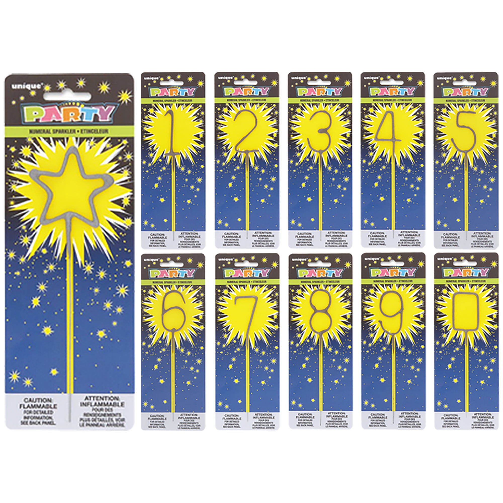 Star Shaped 7 Cake Sparkler - Walmart.com