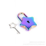 Star Shaped Padlock DIY Star Shape Lock Diary Decorative Padlock for ...