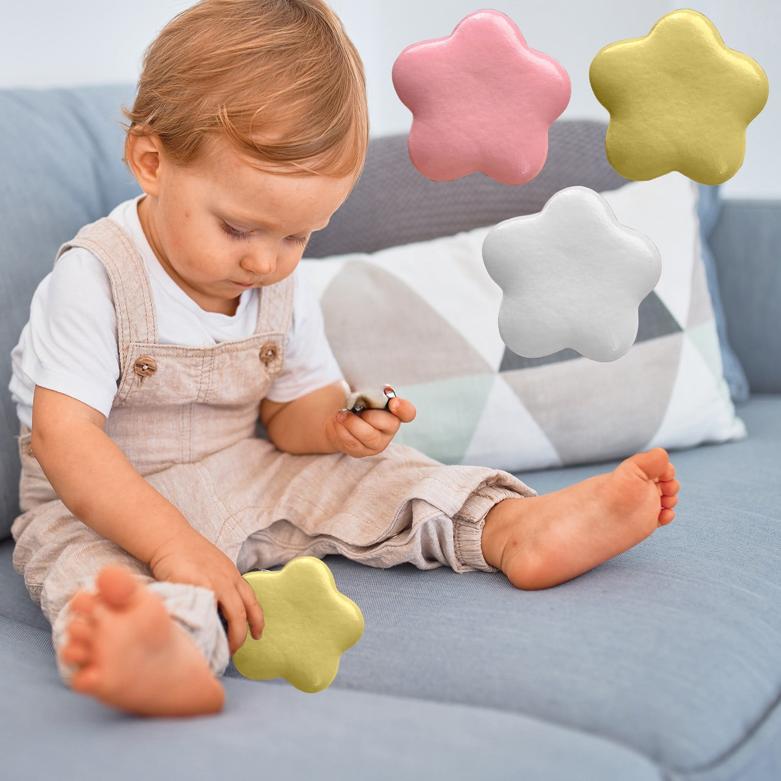 Star Shaped Stress Relief Toy | Squeezable Soft Material | Handheld ...