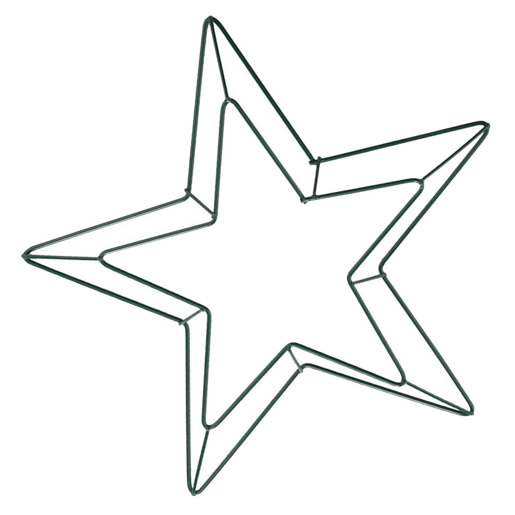 Star Shaped Wreath Frame Metal Floral Flower Wreath Frames DIY Macrame ...