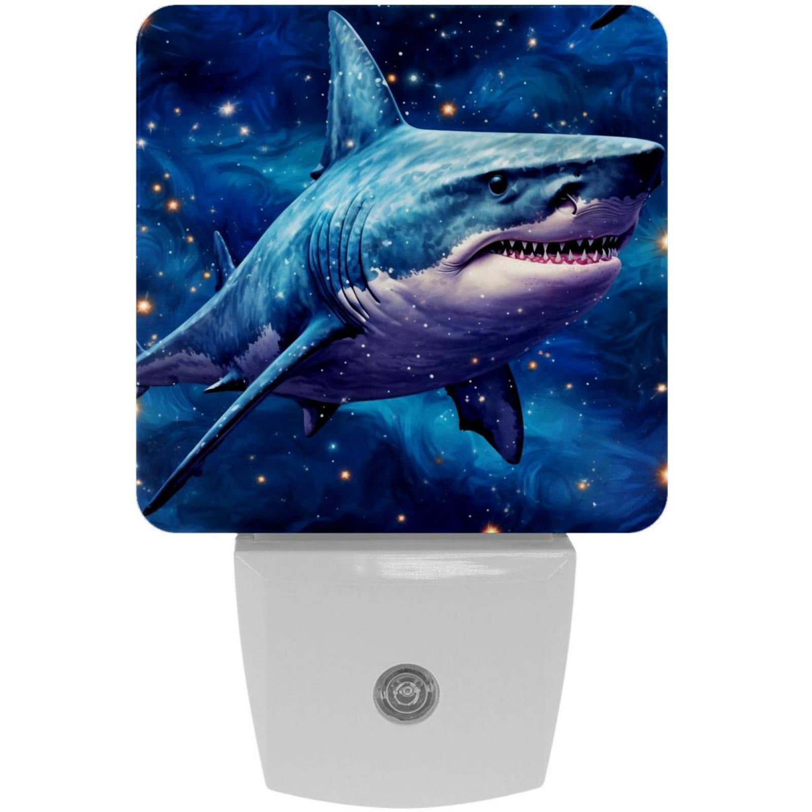 Star Shark LED Square Night Light - Energy Efficient Plug-in Nightlight ...