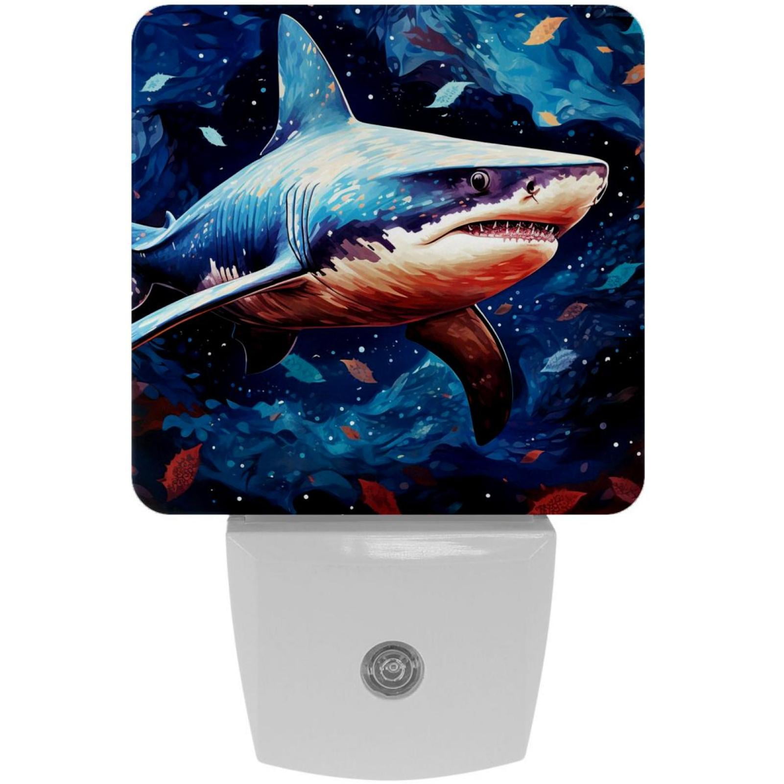 Star Shark LED Square Night Light - Small and Bright Square-shaped LED ...