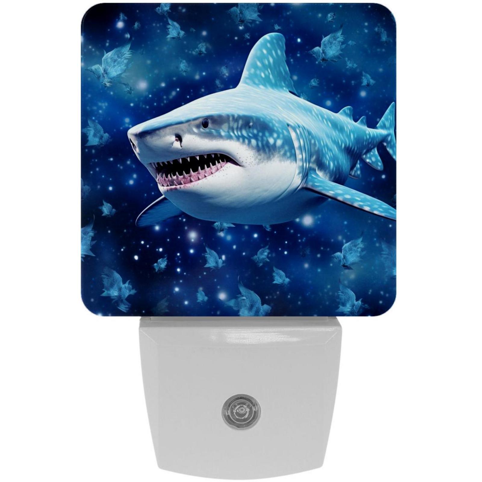 Star Shark LED Square Night Light - Small and Bright Square-shaped LED ...