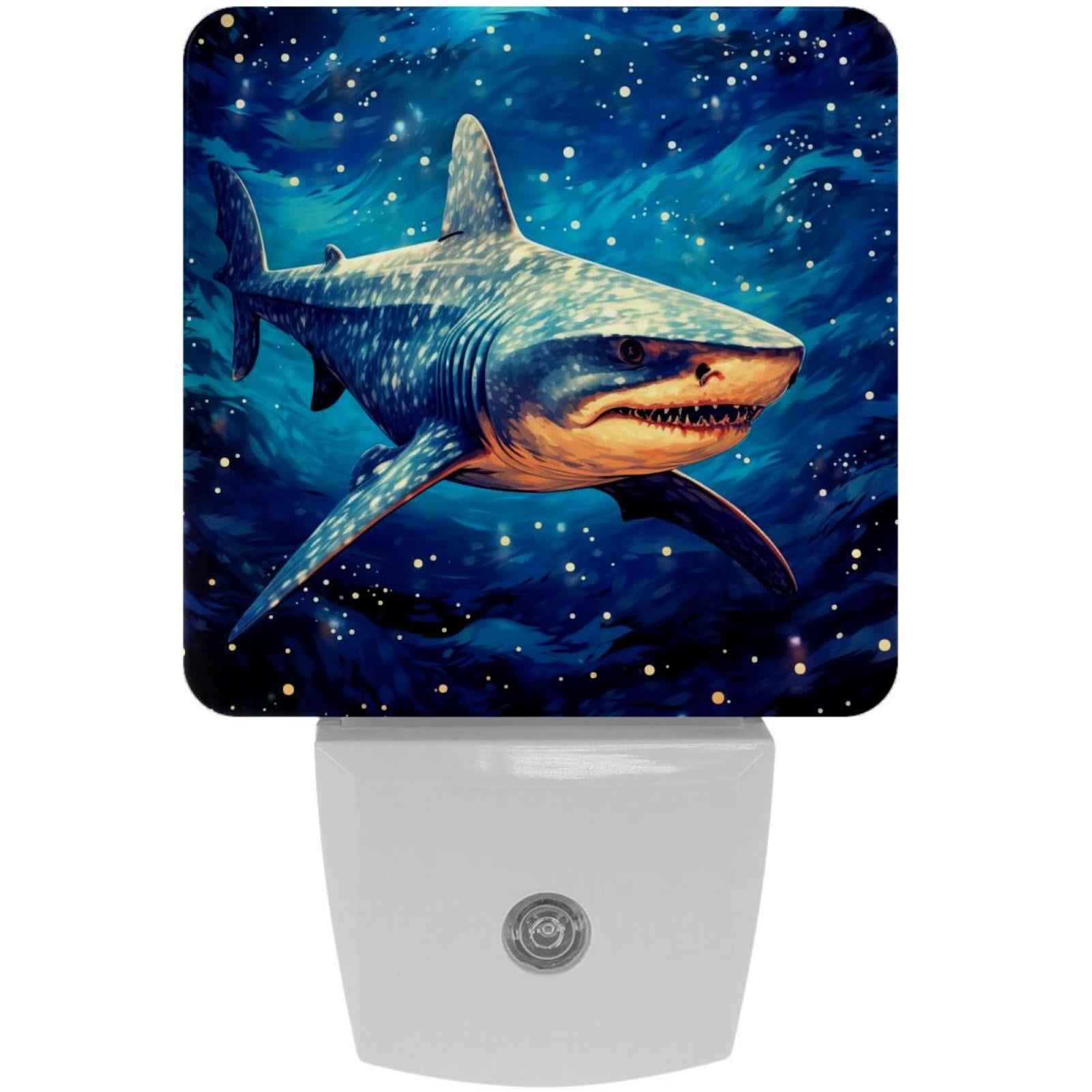Star Shark LED Square Night Light - Small and Bright Square-shaped LED ...