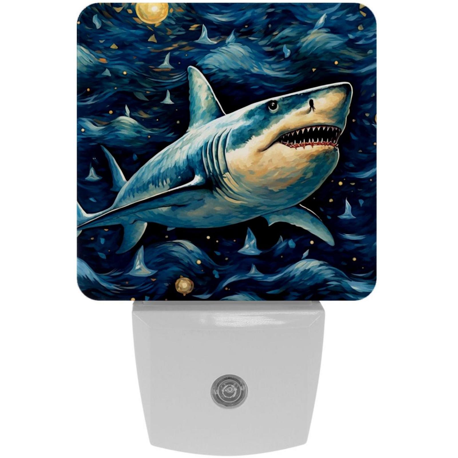 Star Shark LED Square Night Light for Bedroom and Bathroom - Energy ...