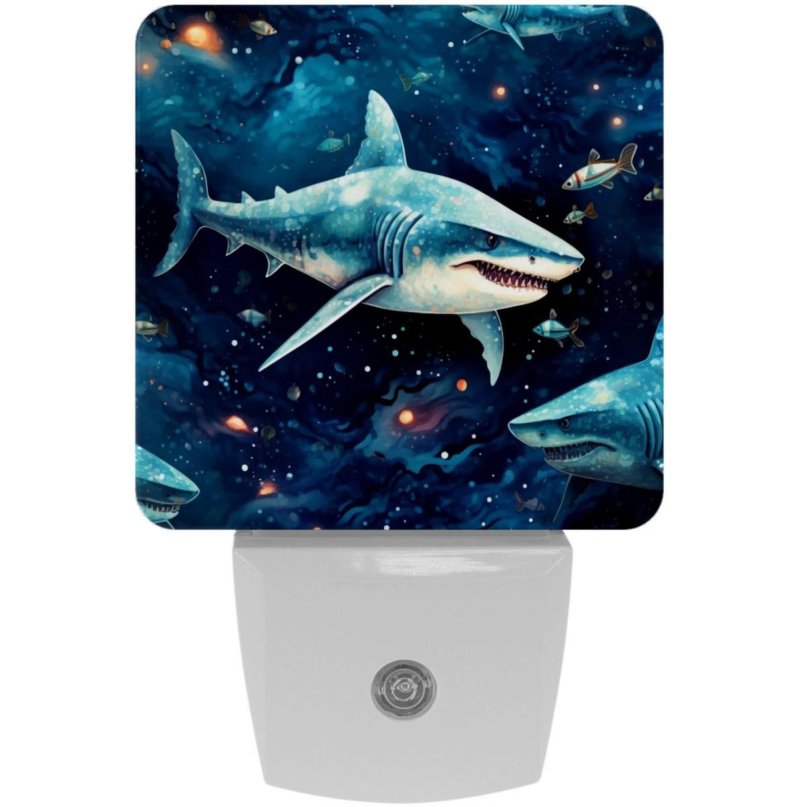 Star Shark LED Square Night Lights for Bedroom and Living Room ...