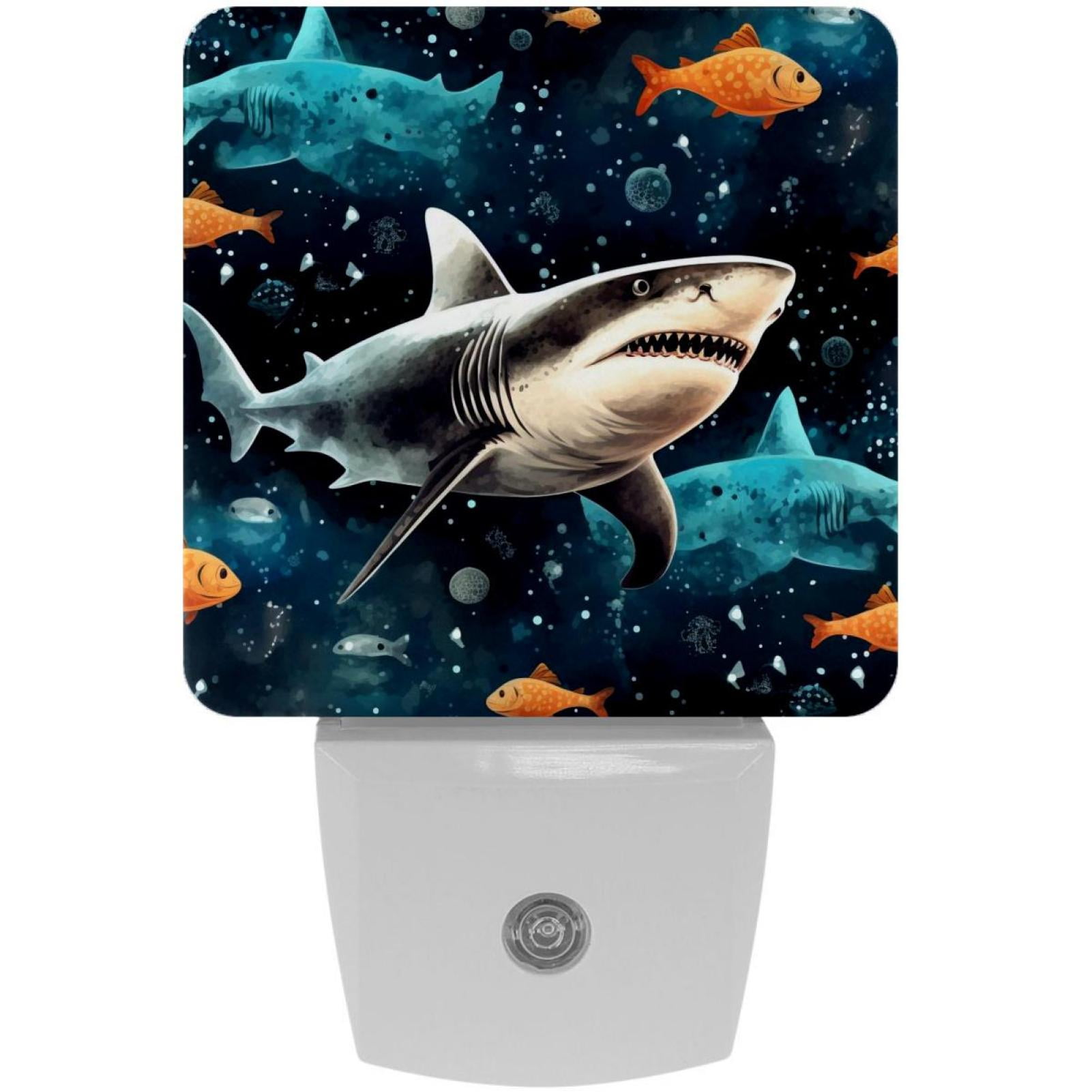 Star Shark LED Square Night Lights for Bedroom and Living Room ...