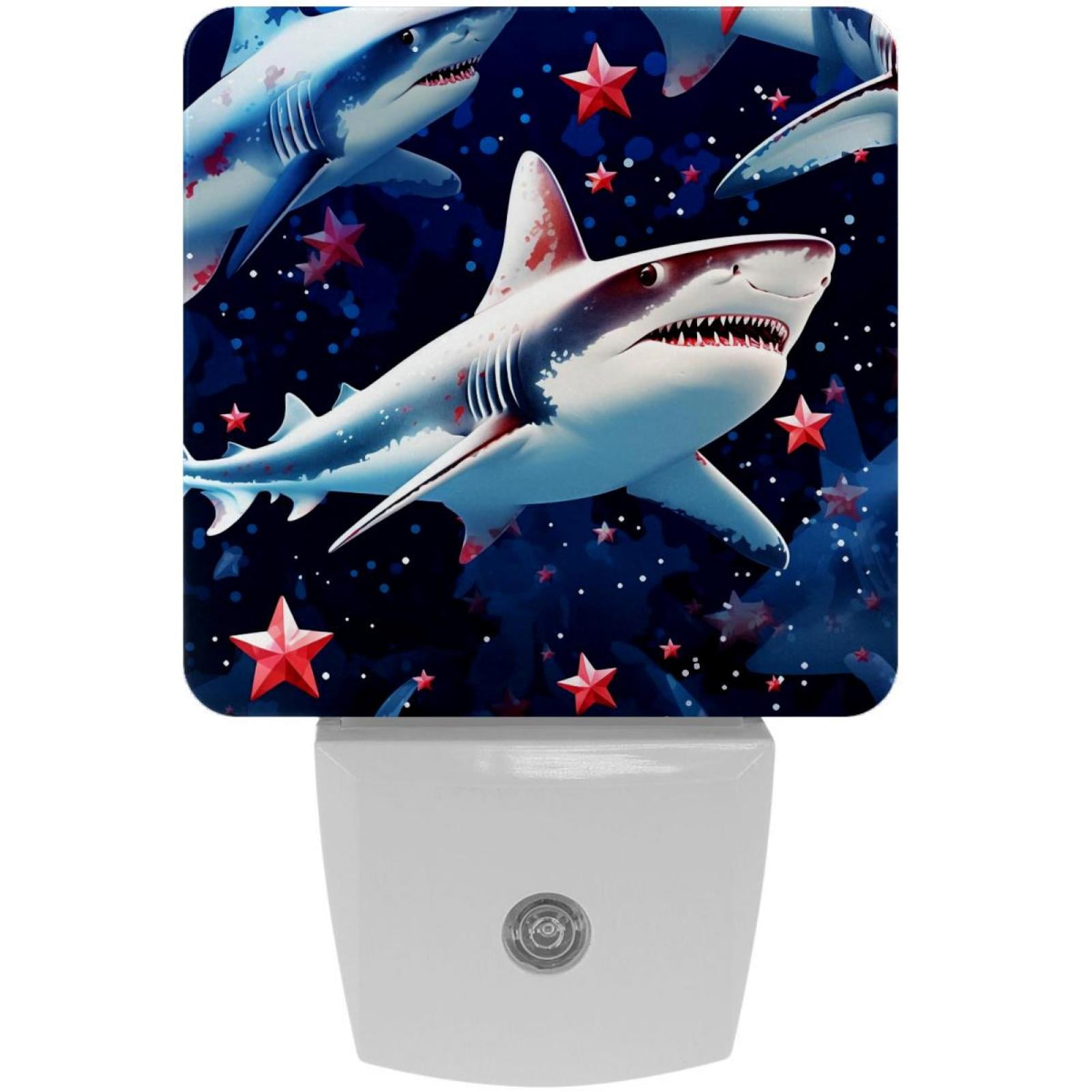 Star Shark LED Square Night Lights for Bedroom and Living Room ...