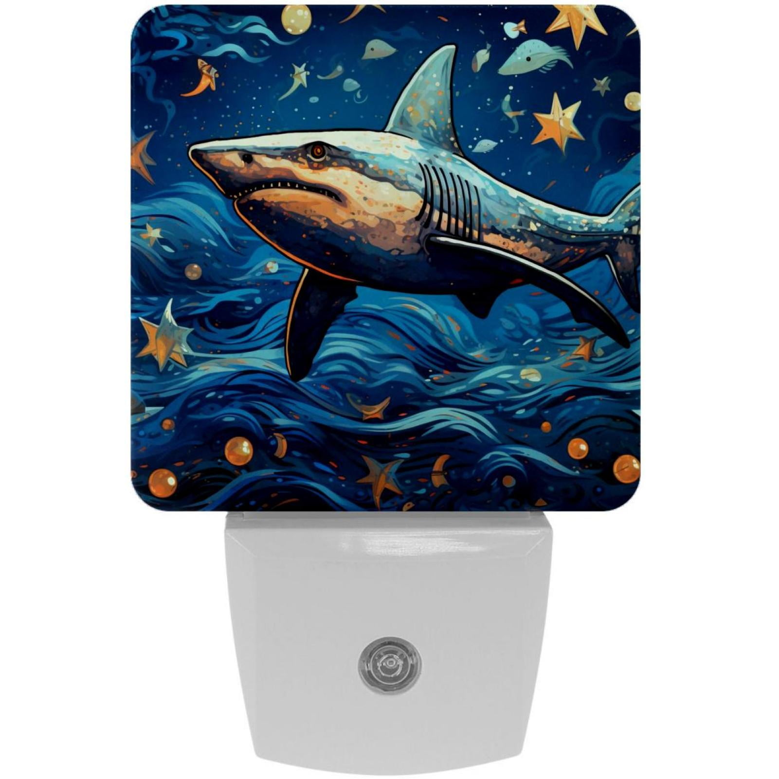Star Shark LED Square Night Lights - Modern Design, Energy Efficient ...