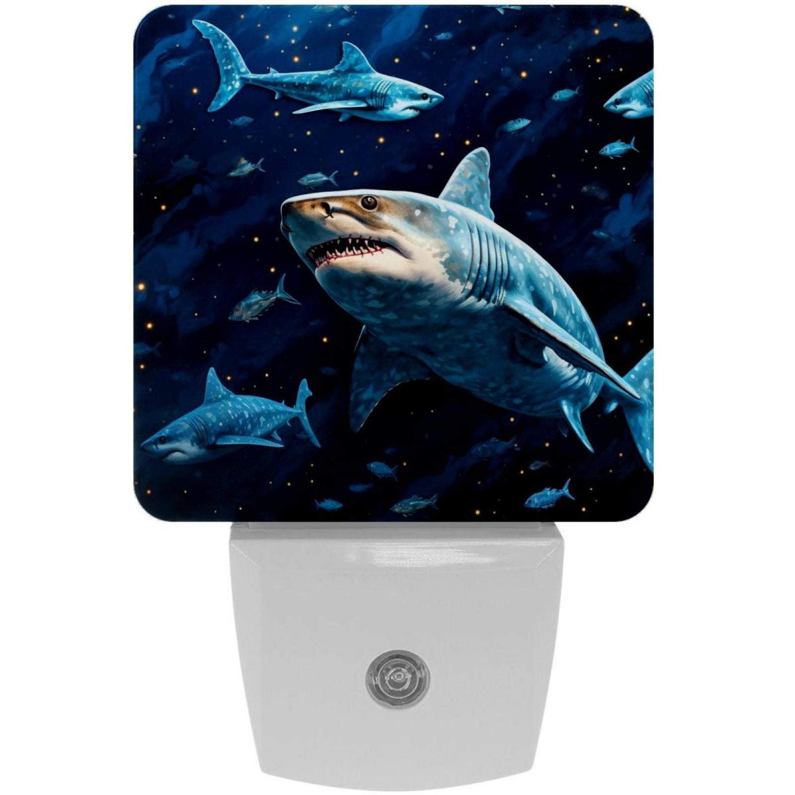 Star Shark LED Square Night Lights- Modern and Energy Efficient Bedside ...