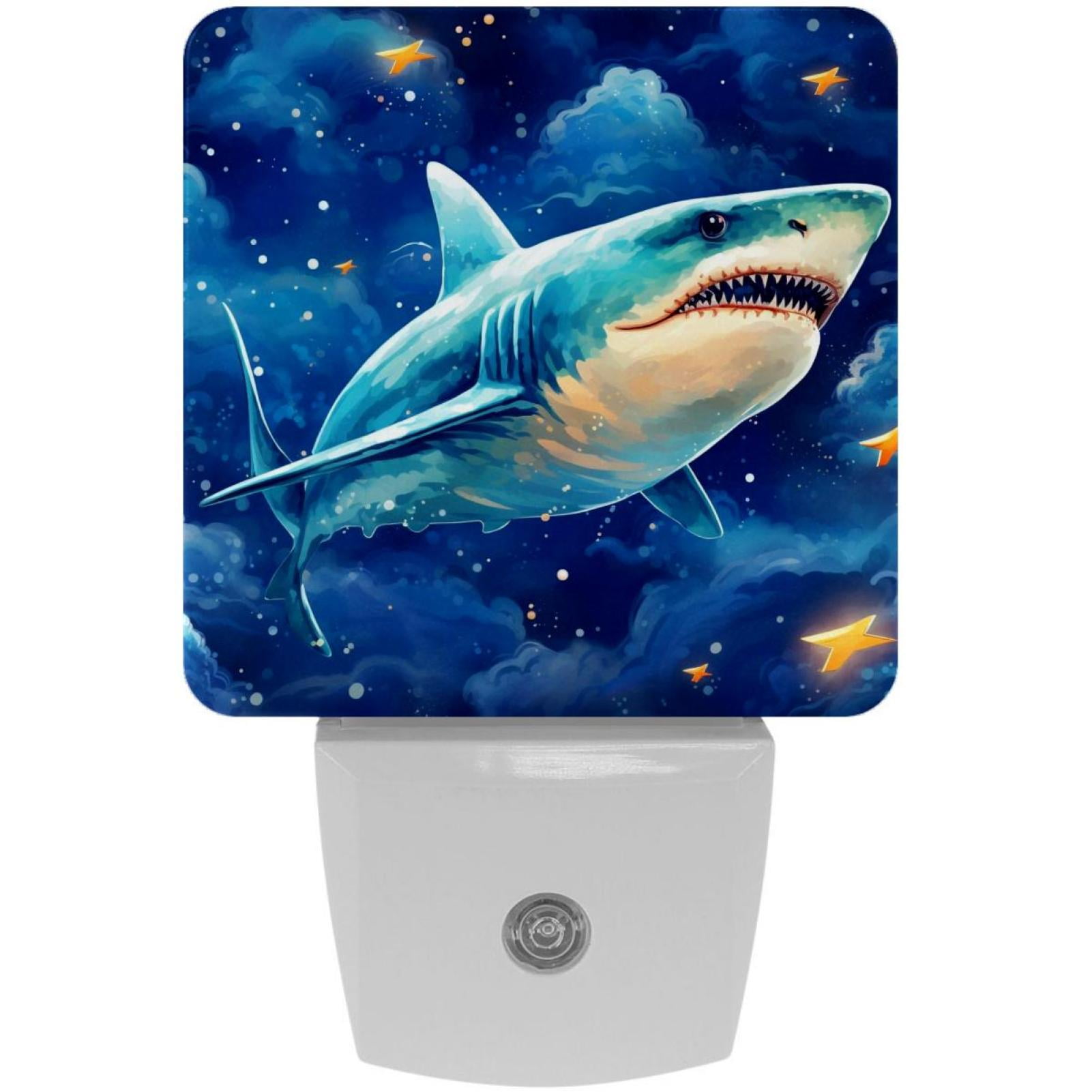 Star Shark LED Square Night Lights - Modern and Versatile Plug-in ...