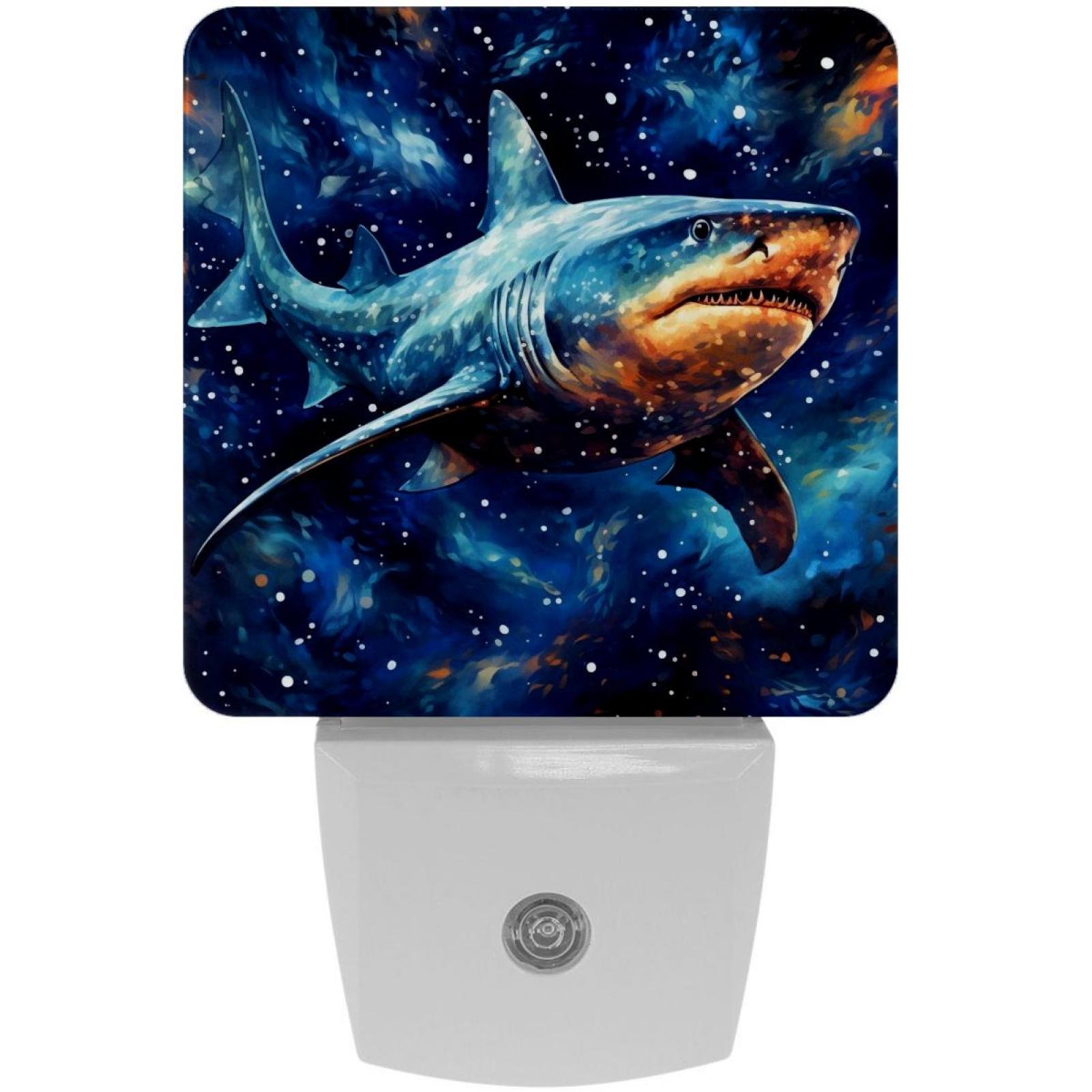 Star Shark LED Square Night Lights - Modern and Versatile Plug-in ...