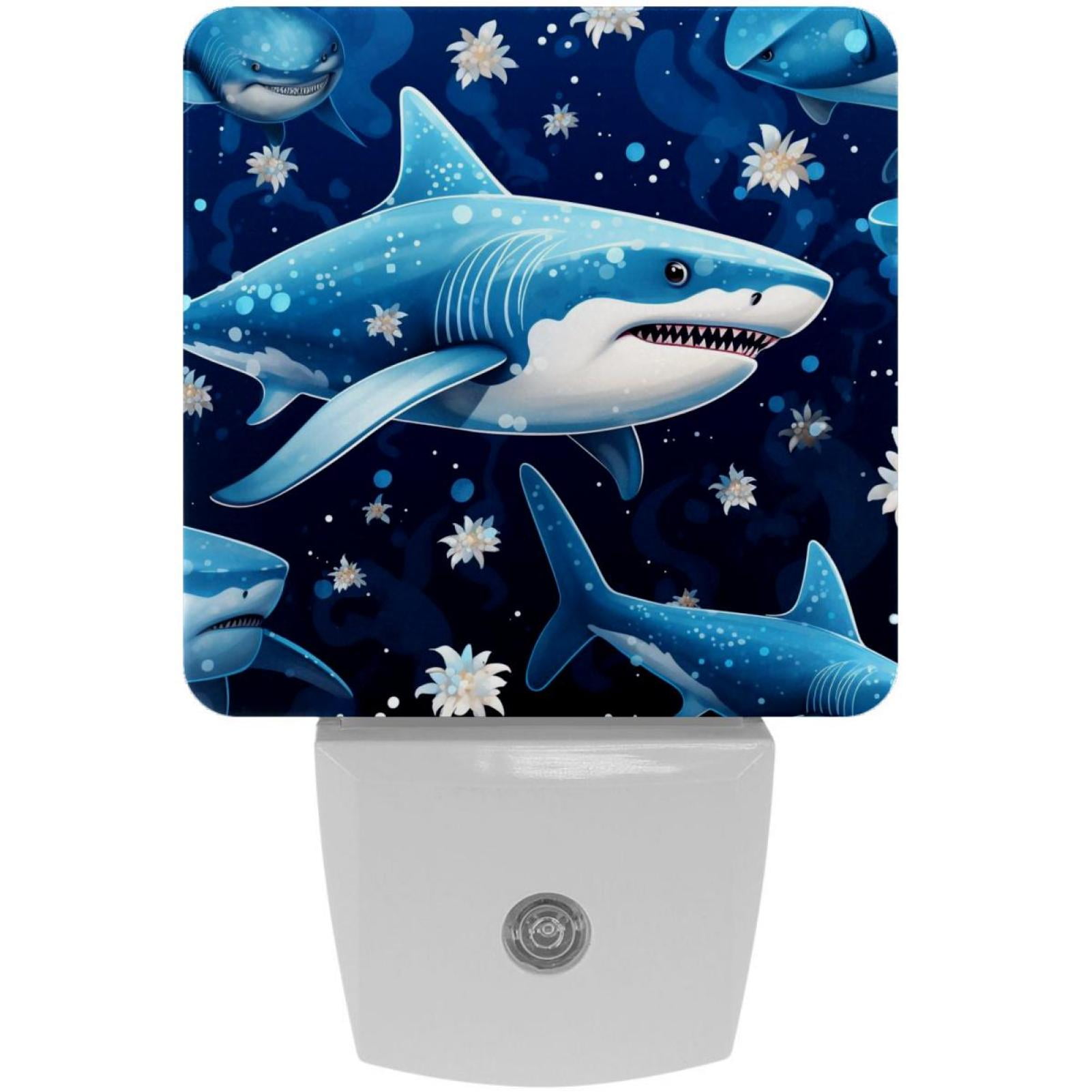 Star Shark LED Square Night Lights - Modern and Versatile Plug-in ...