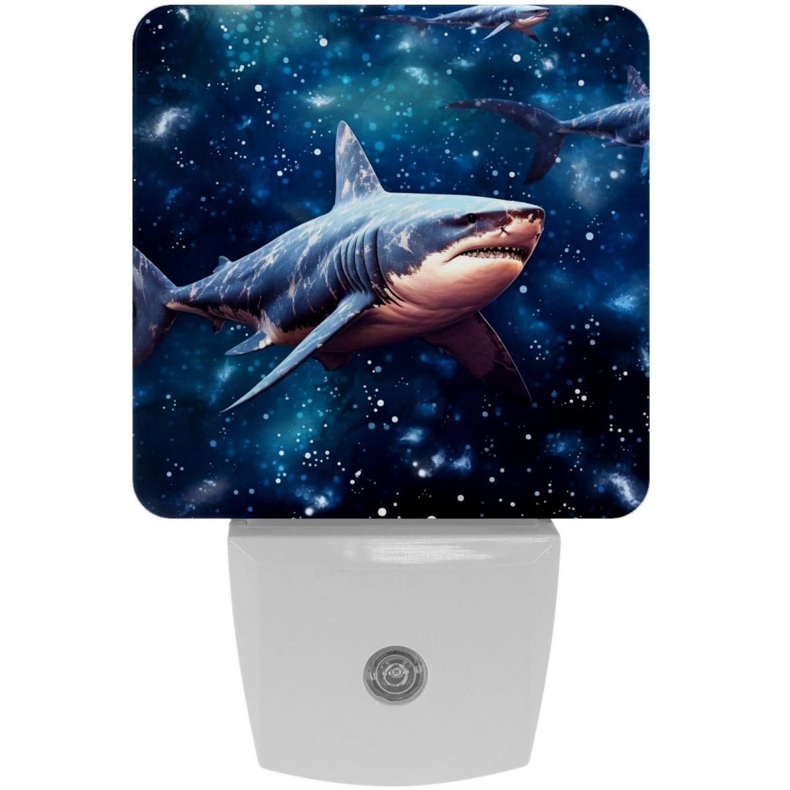 Star Shark LED Square Night Lights - Portable and Stylish for Bedroom ...