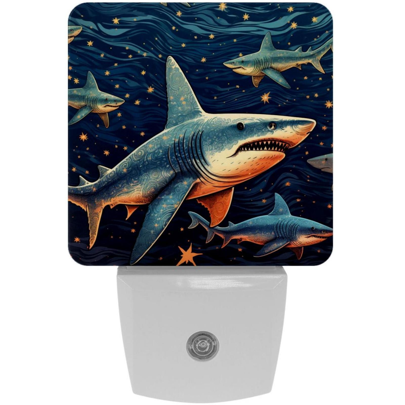 Star Shark LED Square Night Lights - Small and Stylish Energy-Saving ...