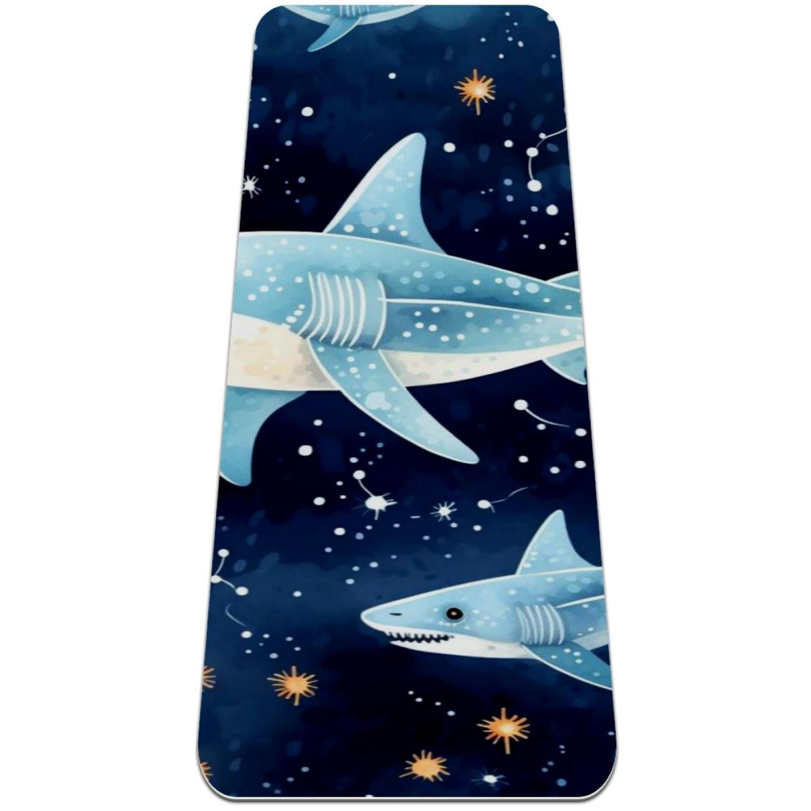 Star Shark TPE Yoga Mat for Pilates, Exercise, and Fitness -Texture ...