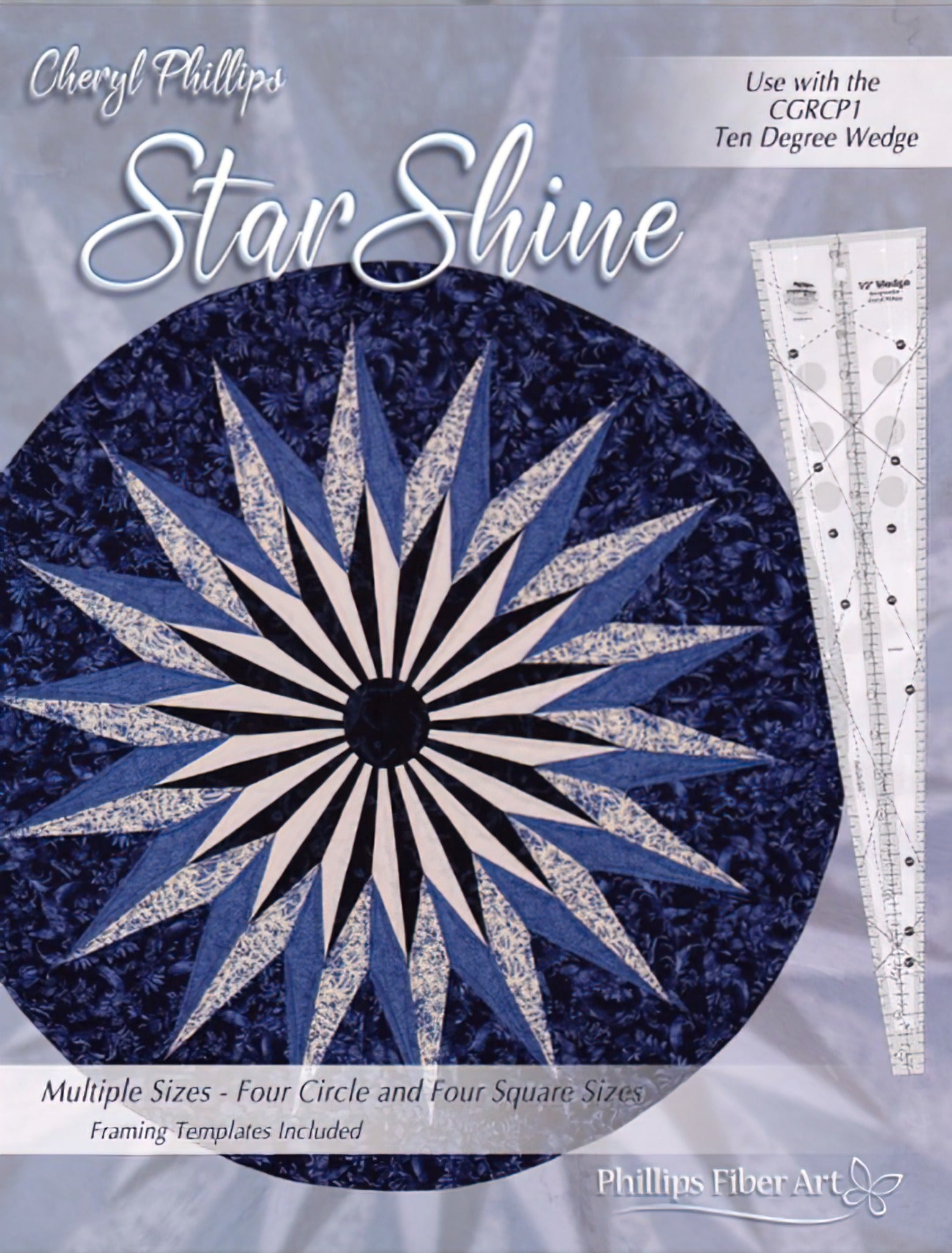 Star Shine Quilt Pattern by Phillips Fiber Art - Walmart.com